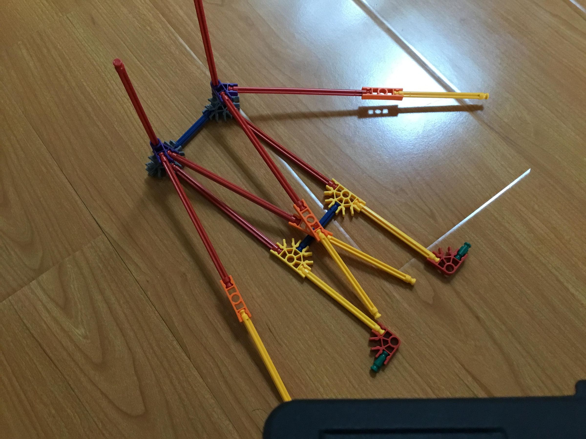 Knex Working Simple Clock : 4 Steps - Instructables