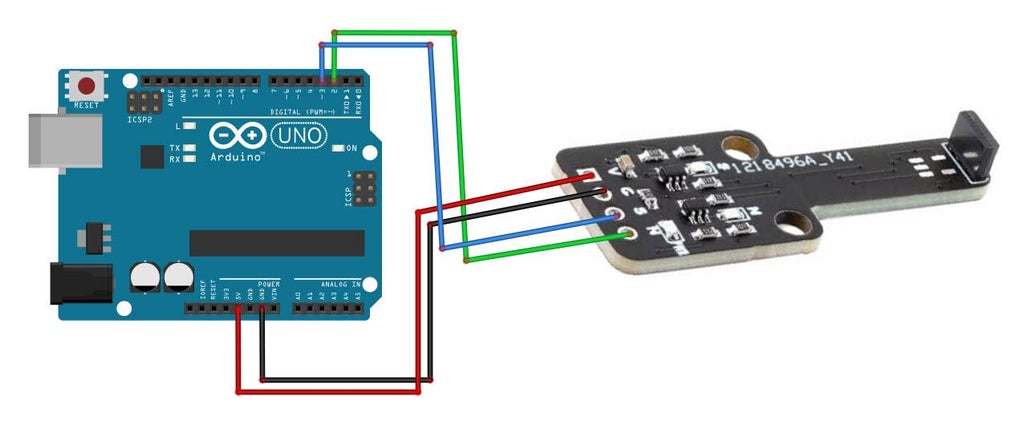 Magnet Polarity Detection With Arduino And Visuino Tutorial Dfrobot Maker Community