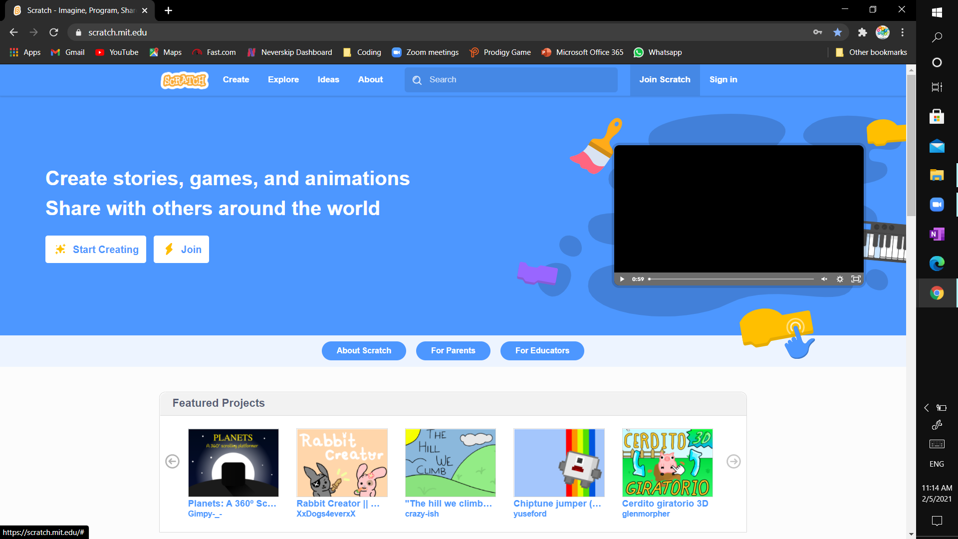 Scratch Tutorial (Sign In) : 9 Steps - Instructables