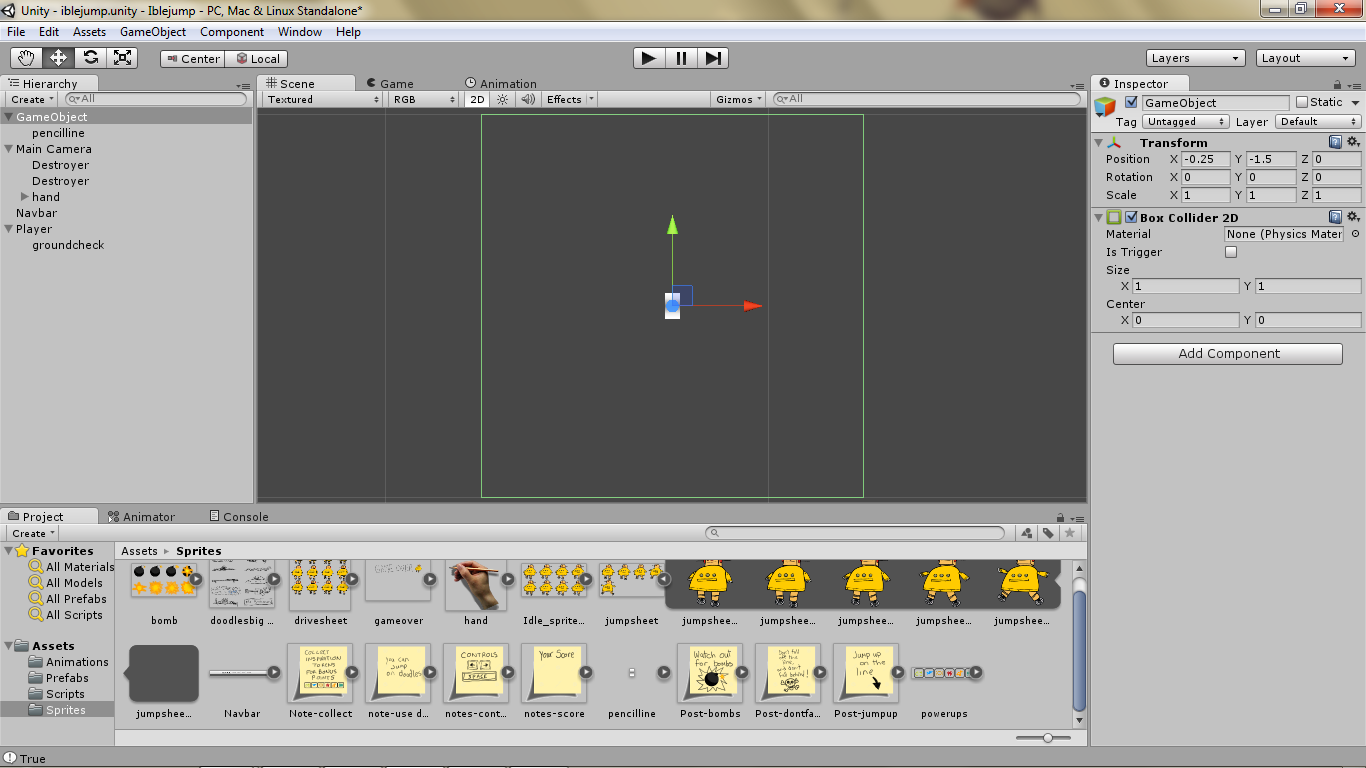Make a 2D Video Game With Unity : 19 Steps (with Pictures) - Instructables