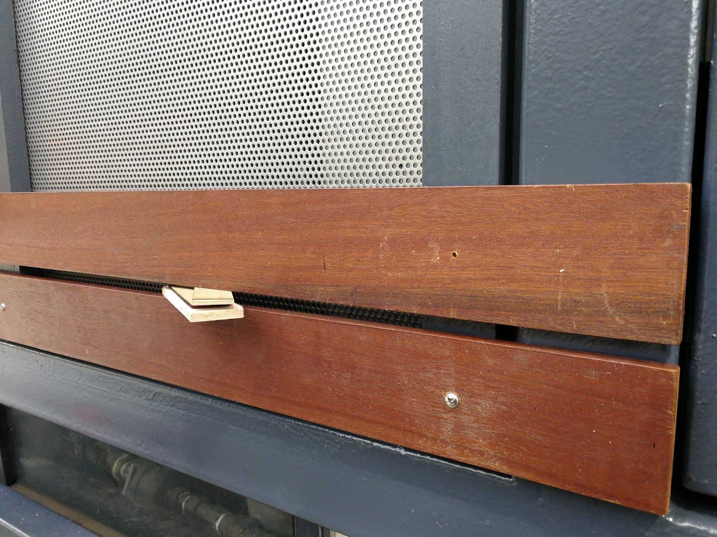 Gate Upgrade With Hardwood Slats and Cut-out House Numbers : 11 Steps ...