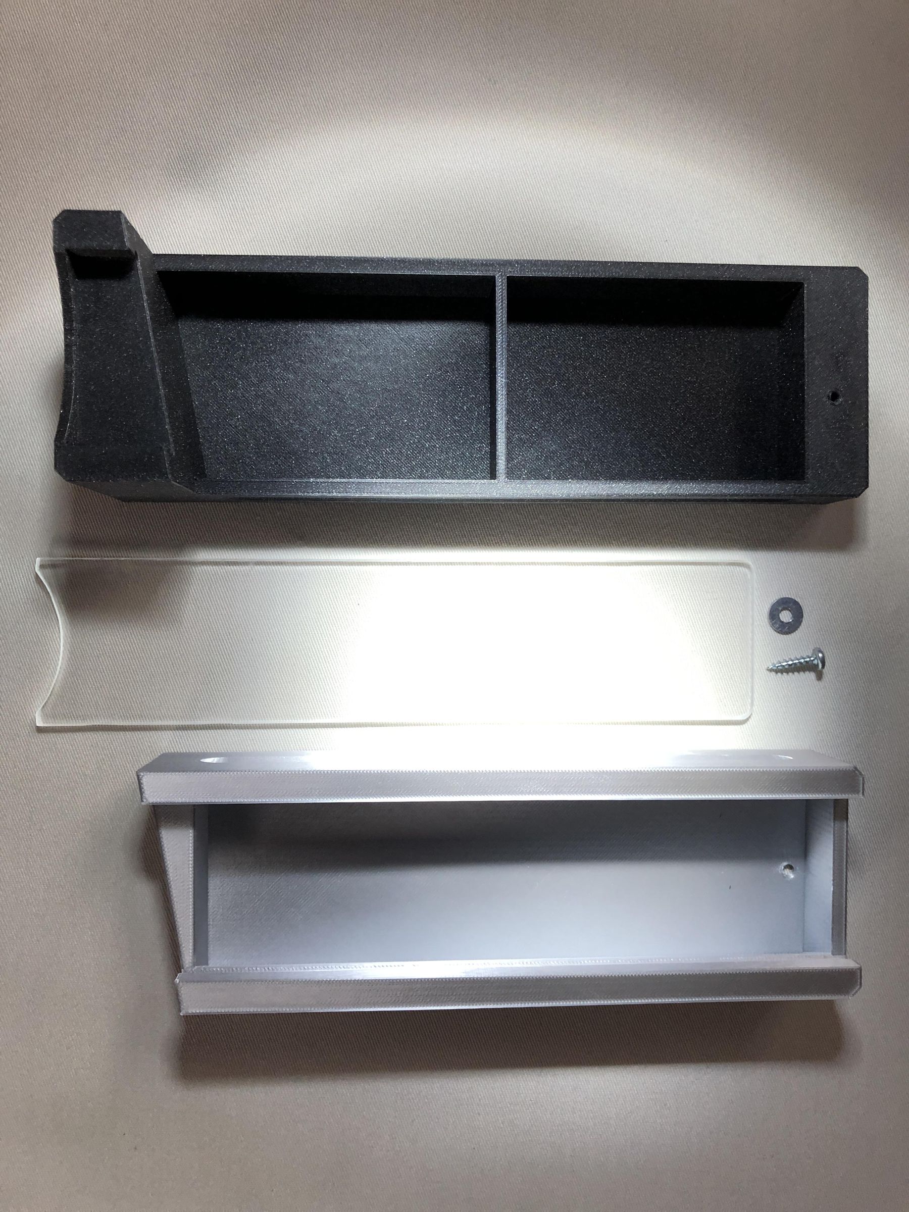 Pencil Box - Two Levels - Sliding Cover Lock - 3D Printed : 3 Steps ...