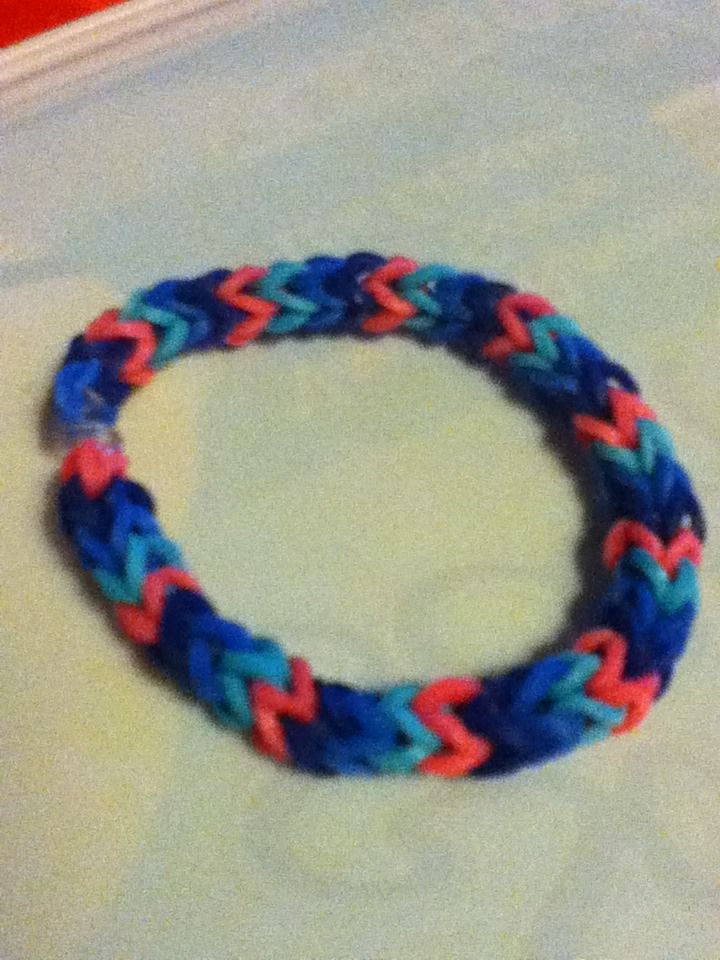 Rainbow Loom Bracelet Without Loom : 5 Steps - Instructables