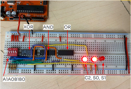 2-Bit Adder With 7-Segment Display and LCD : 6 Steps (with Pictures) - Instructables