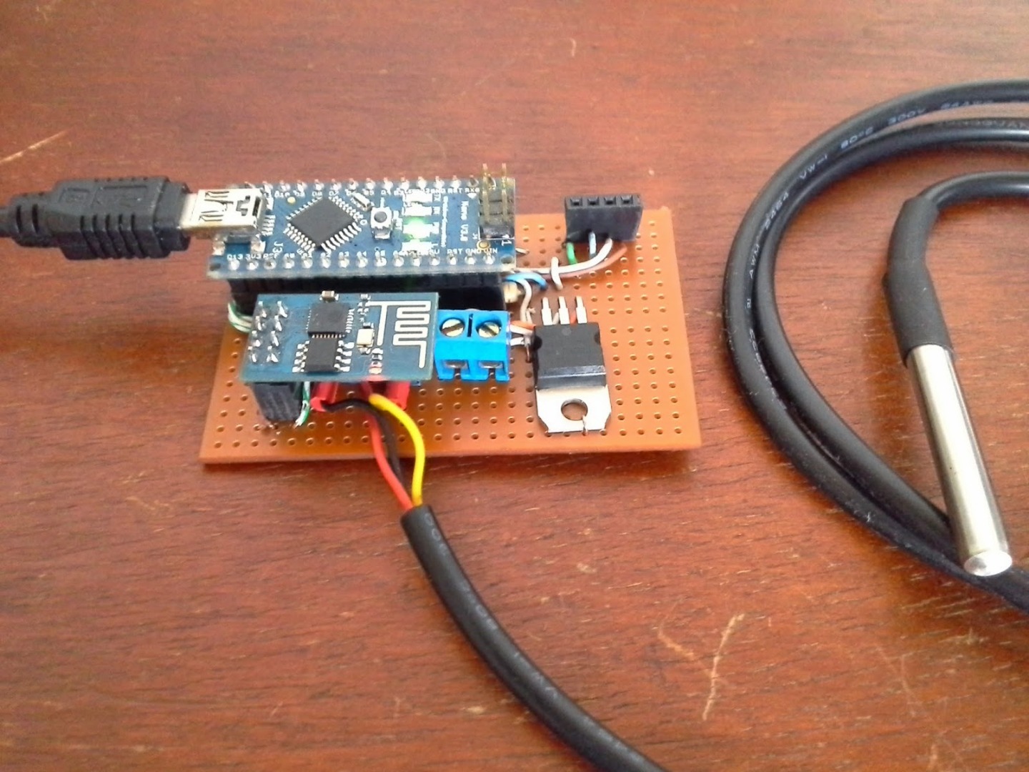 Test Web Server ESP8266 + Arduino + DS18B20 (OneWire) - Instructables