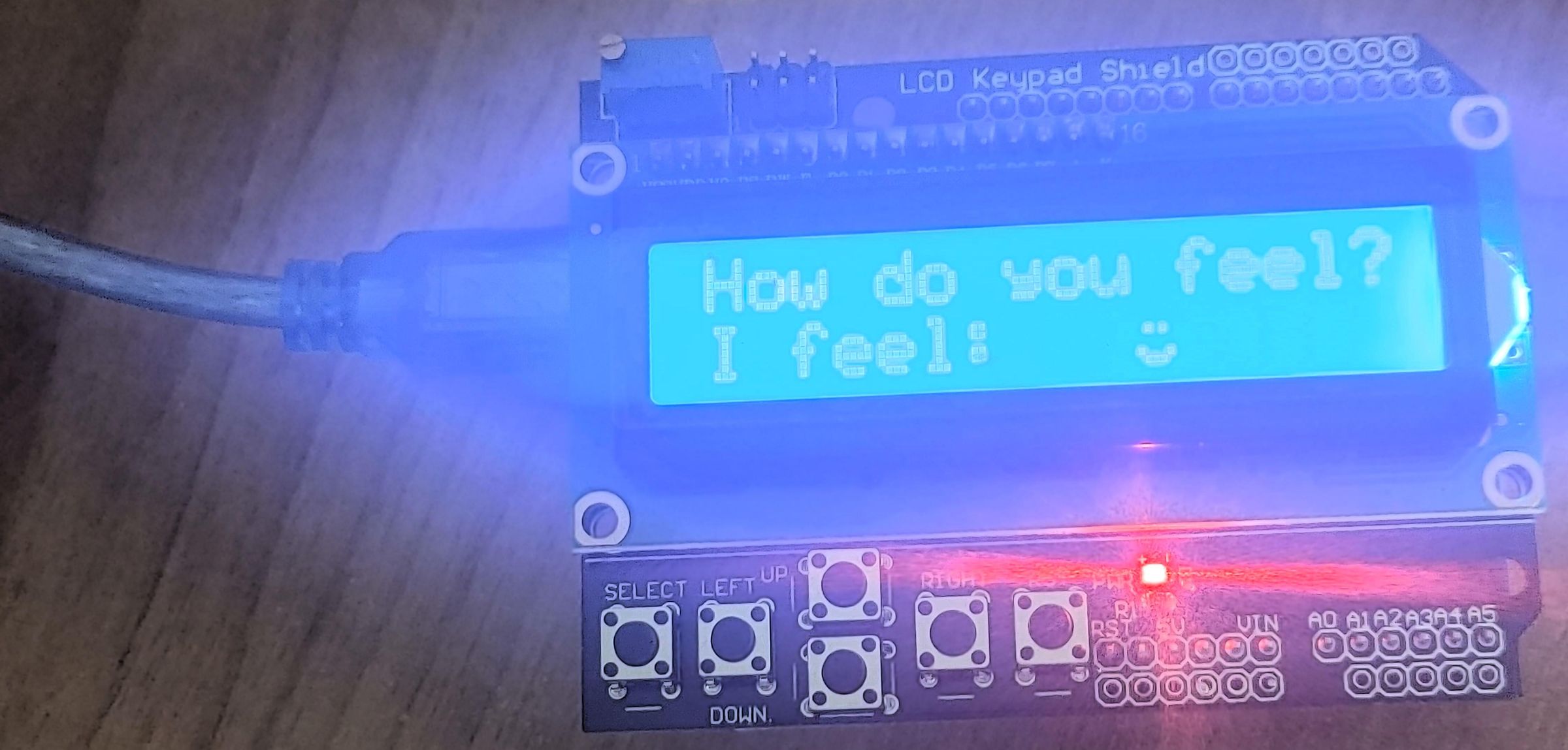 Using 1602 LCD Keypad Shield W/ Arduino [+Practical Projects] : 7 Steps ...