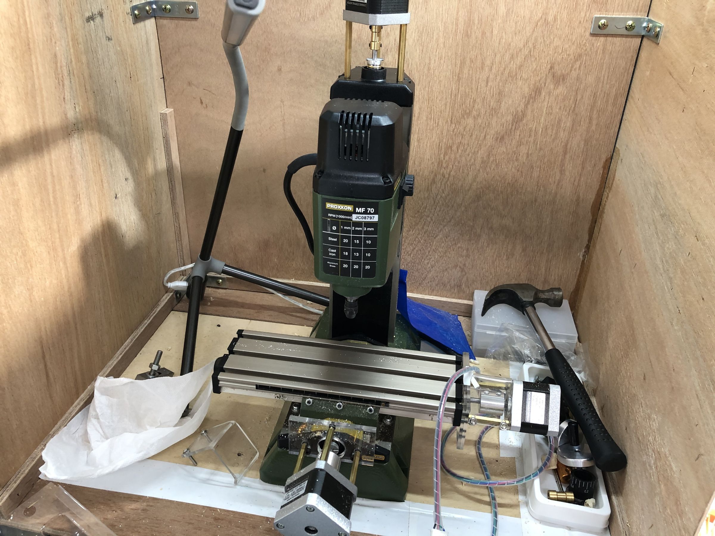 Proxxon Micro Mill Semiautomatic-CNC : 12 Steps (with Pictures ...