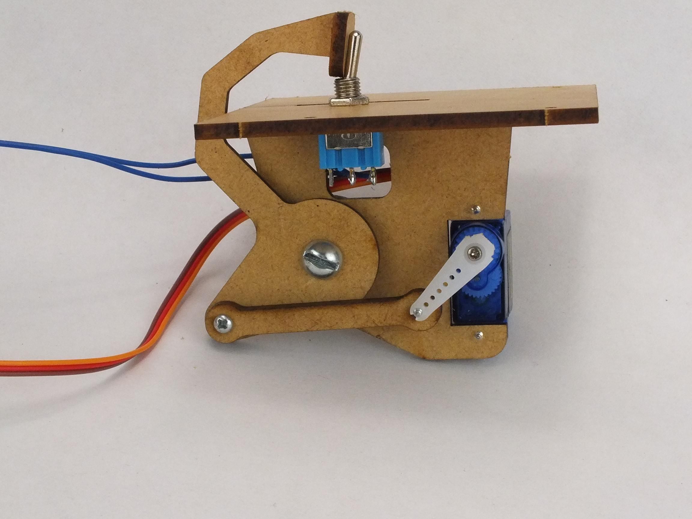Arduino-servo Useless Machine V2 : 7 Steps - Instructables