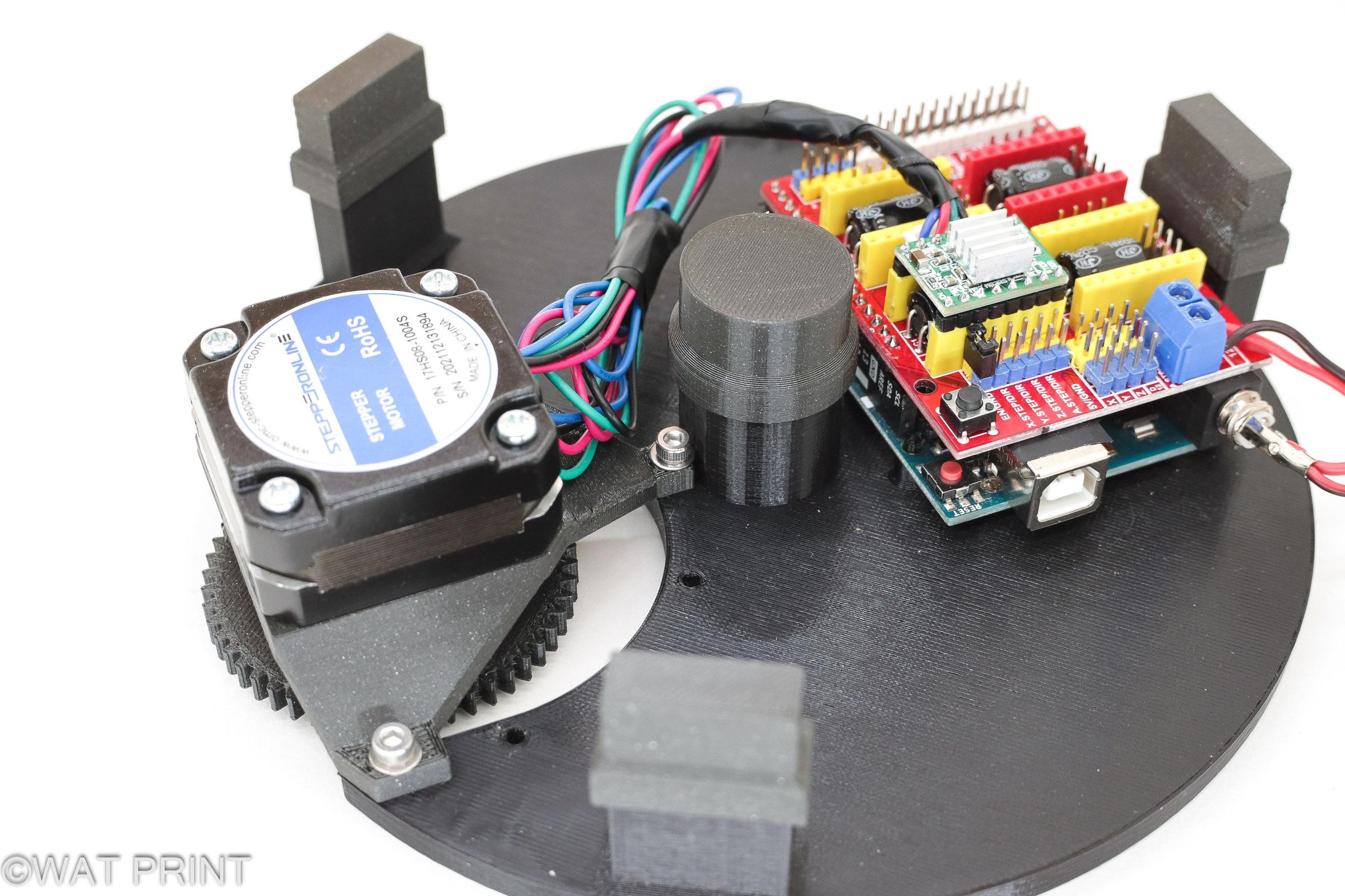 3D Printed Timelapse/3D Scanning Turntable : 6 Steps (with Pictures ...