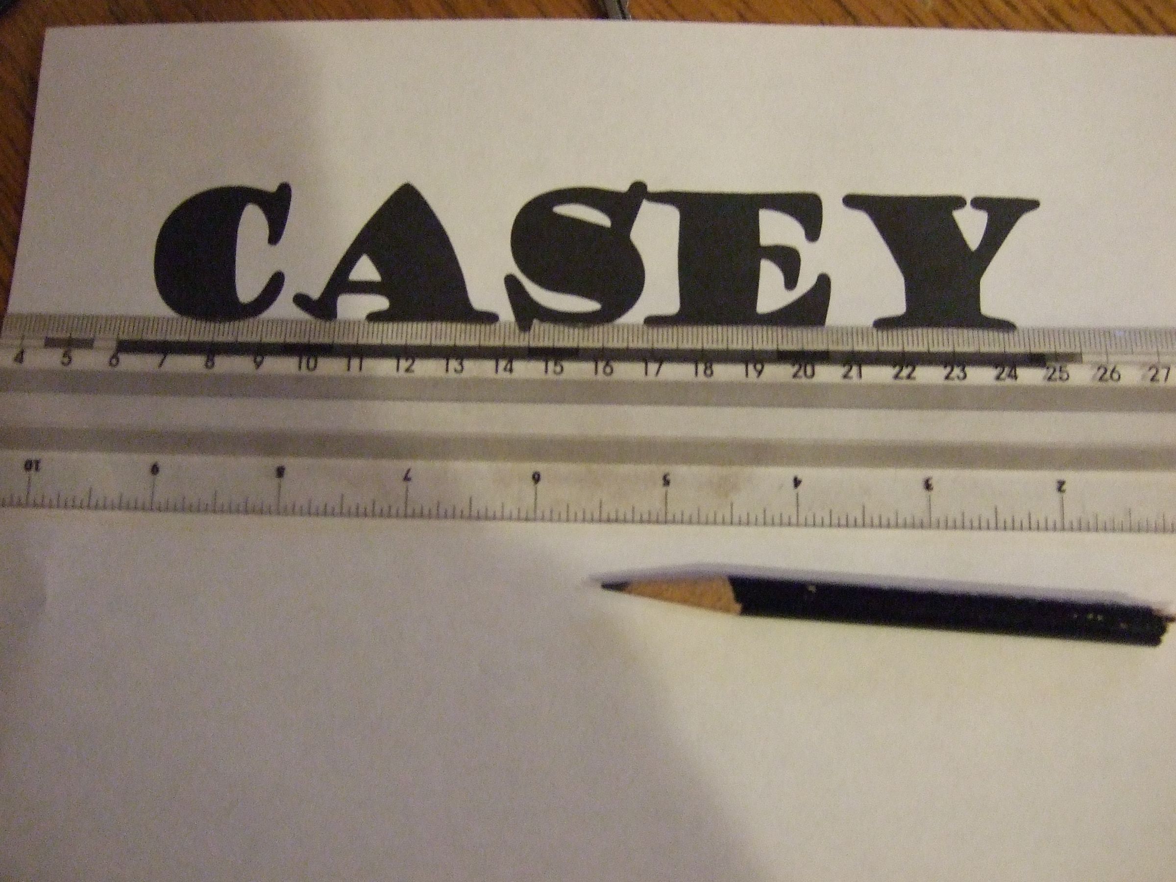 Creating Wooden Name Signs : 8 Steps (with Pictures) - Instructables