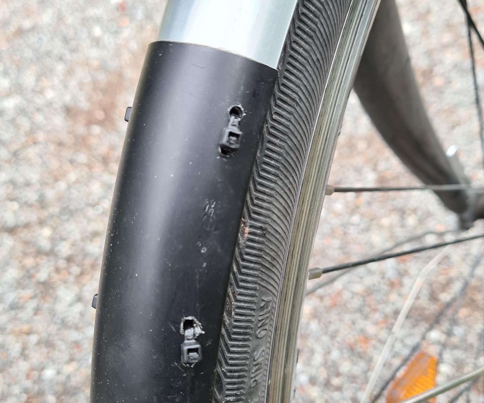 Fender Repair With Zipties - Instructables
