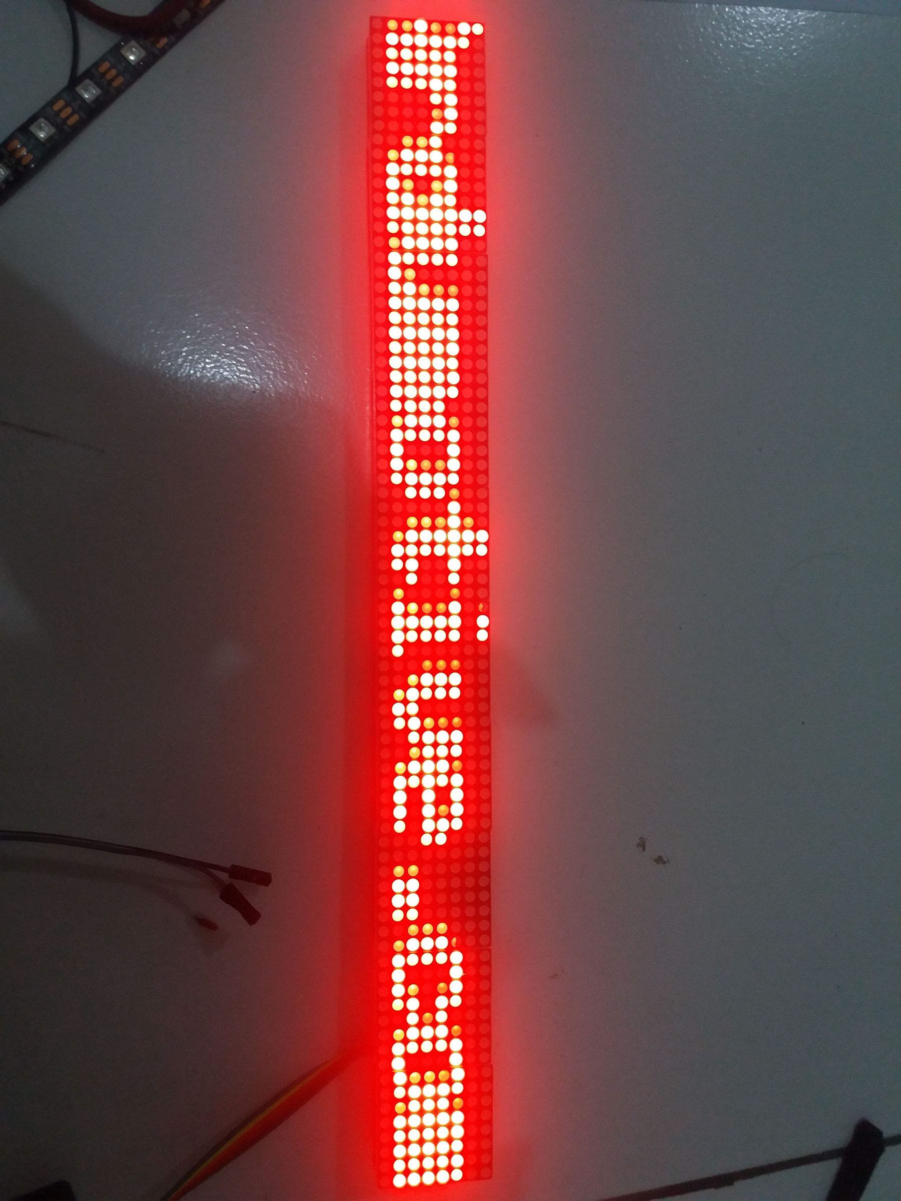 DIY Arduino LED Matrix Display - 80x8 Px : 6 Steps (with Pictures ...