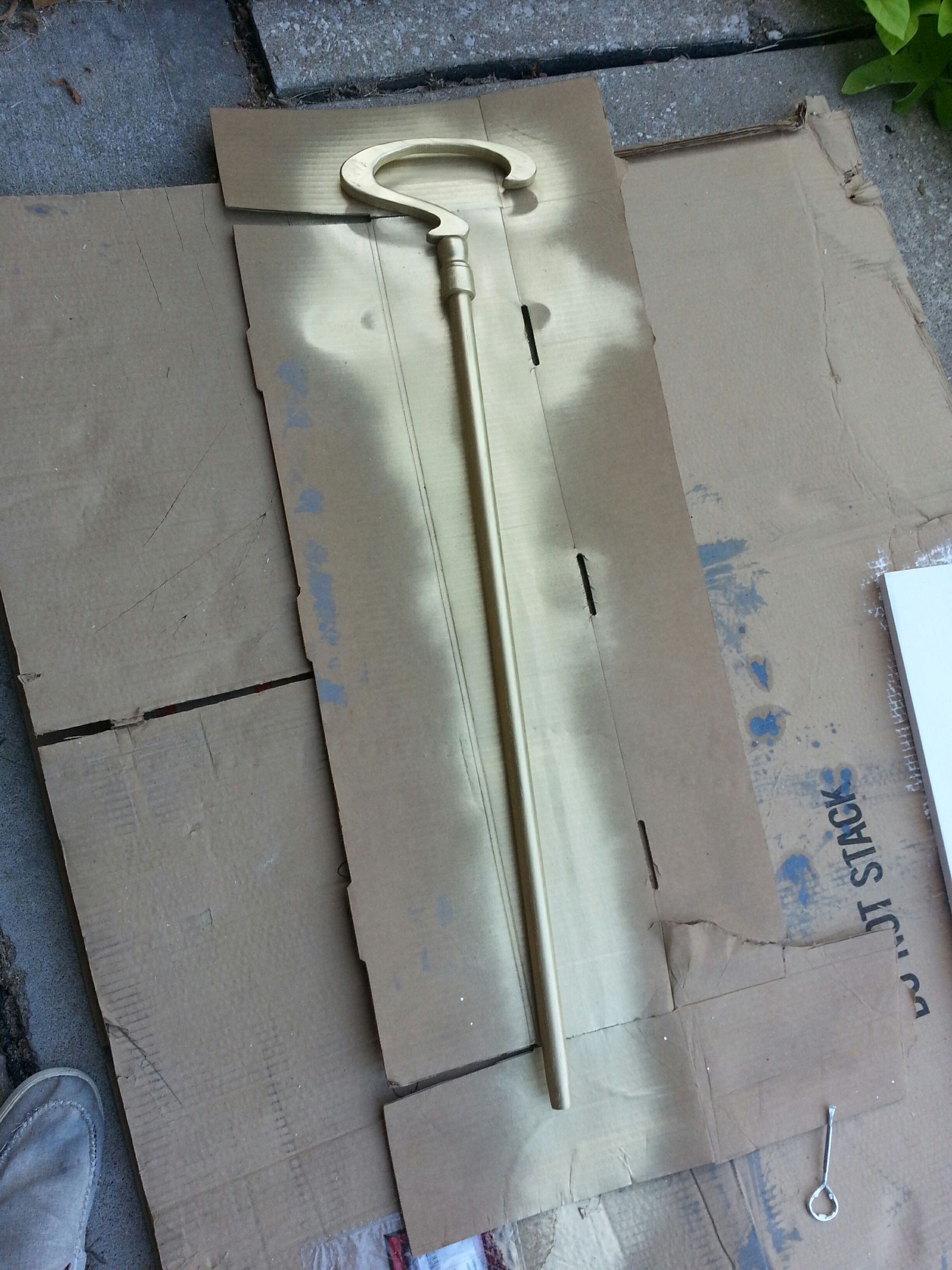 Making a Riddler Cane : 4 Steps (with Pictures) - Instructables