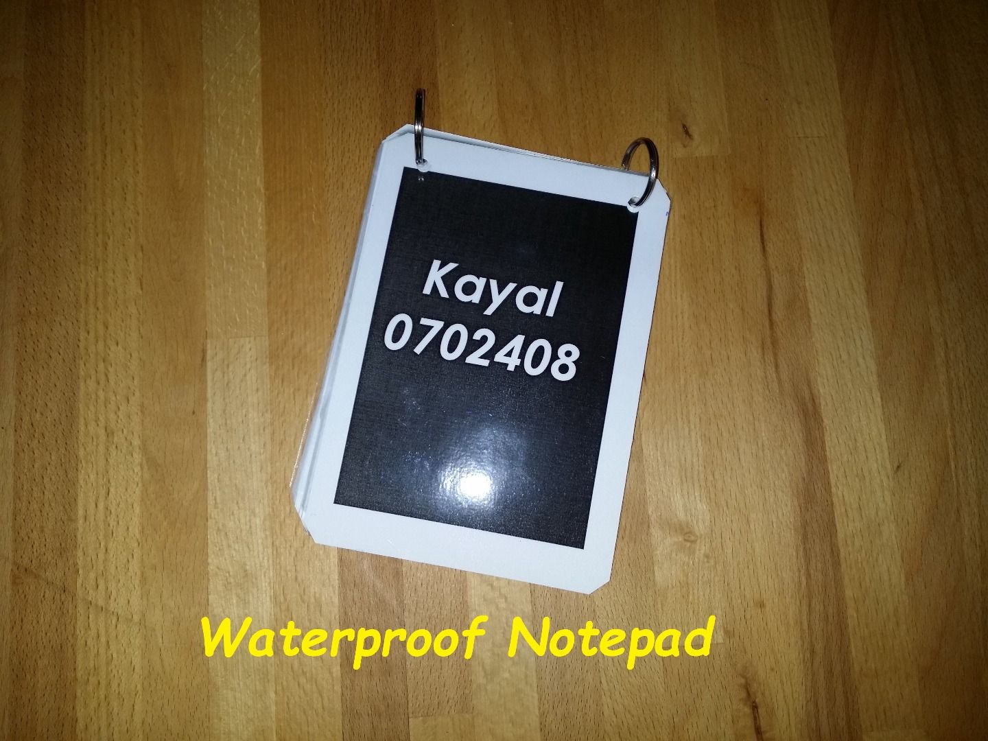 Waterproof Notepad : 10 Steps - Instructables
