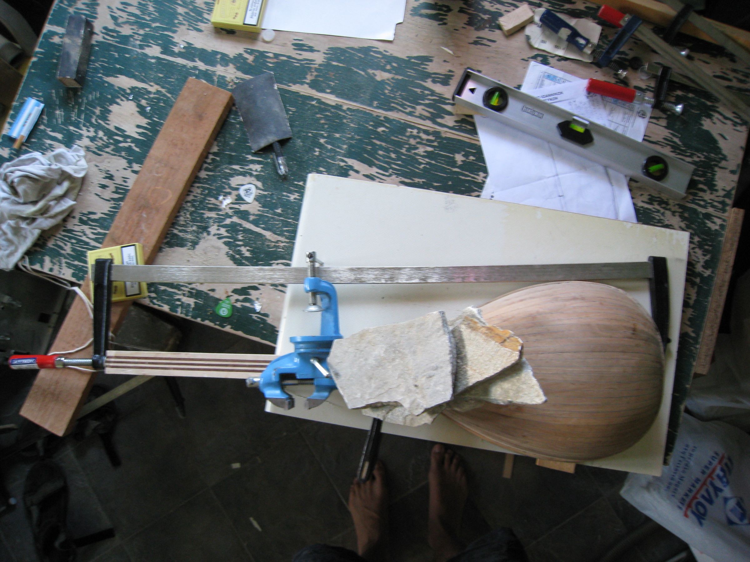 Bouzouki Construction - Making a Traditional Greek String Music ...