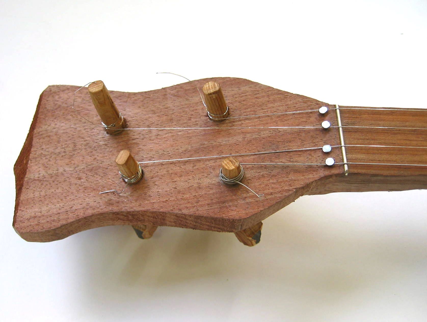 Cookie Tin Banjo Part 4: Bed Post Banjo : 16 Steps (with Pictures ...