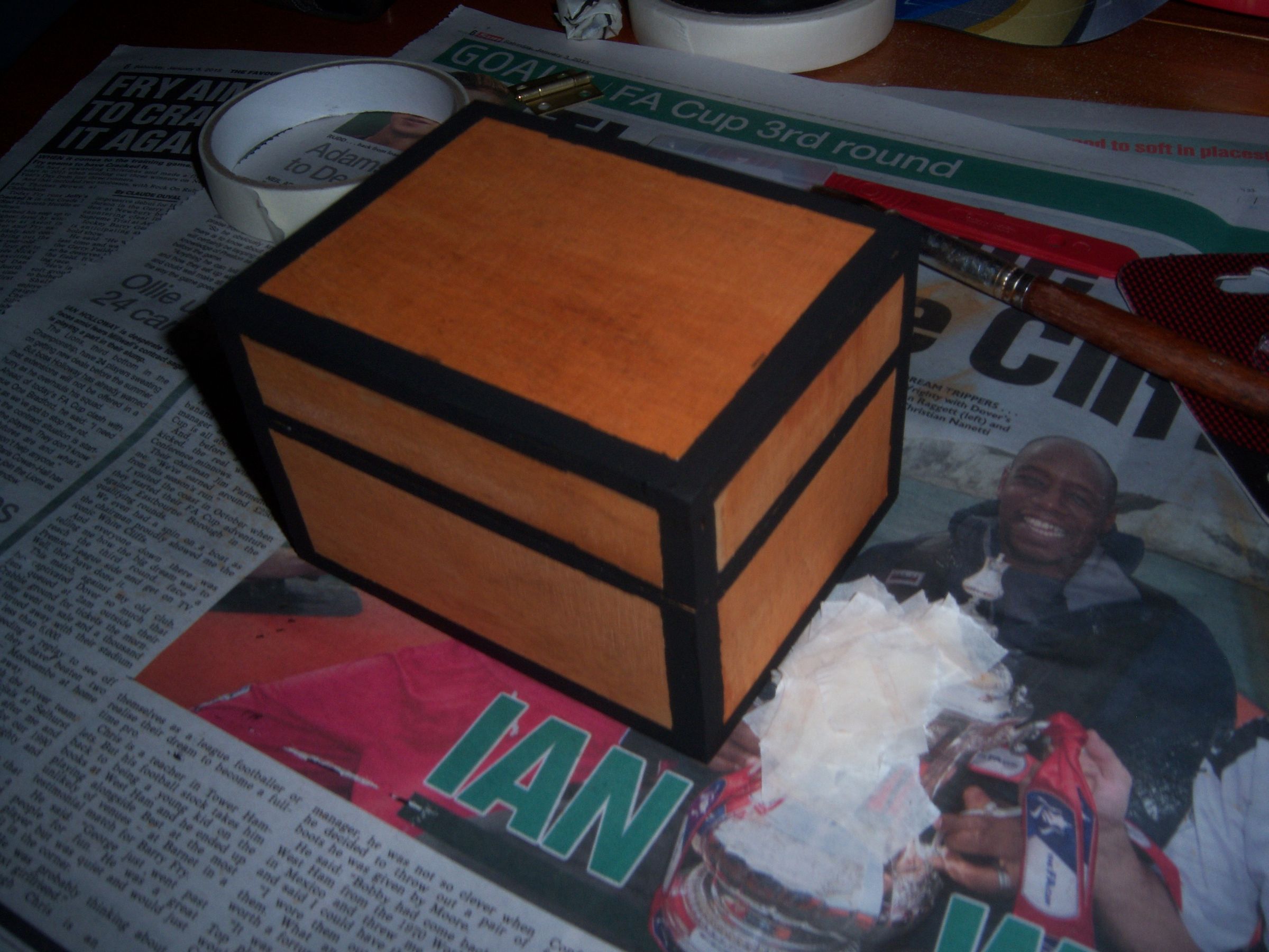 Wooden Minecraft Chest : 10 Steps - Instructables