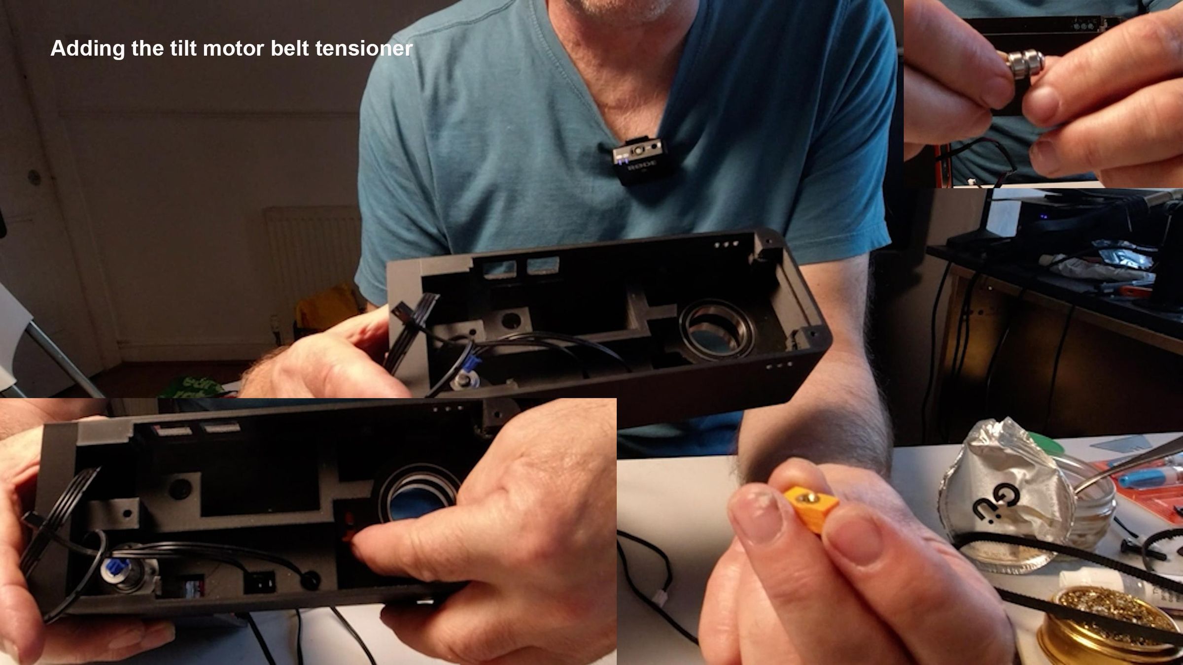 DB3 4 Axis PAN TILT HEAD With VISCA & WIFI (Support for OBS & VMix ...