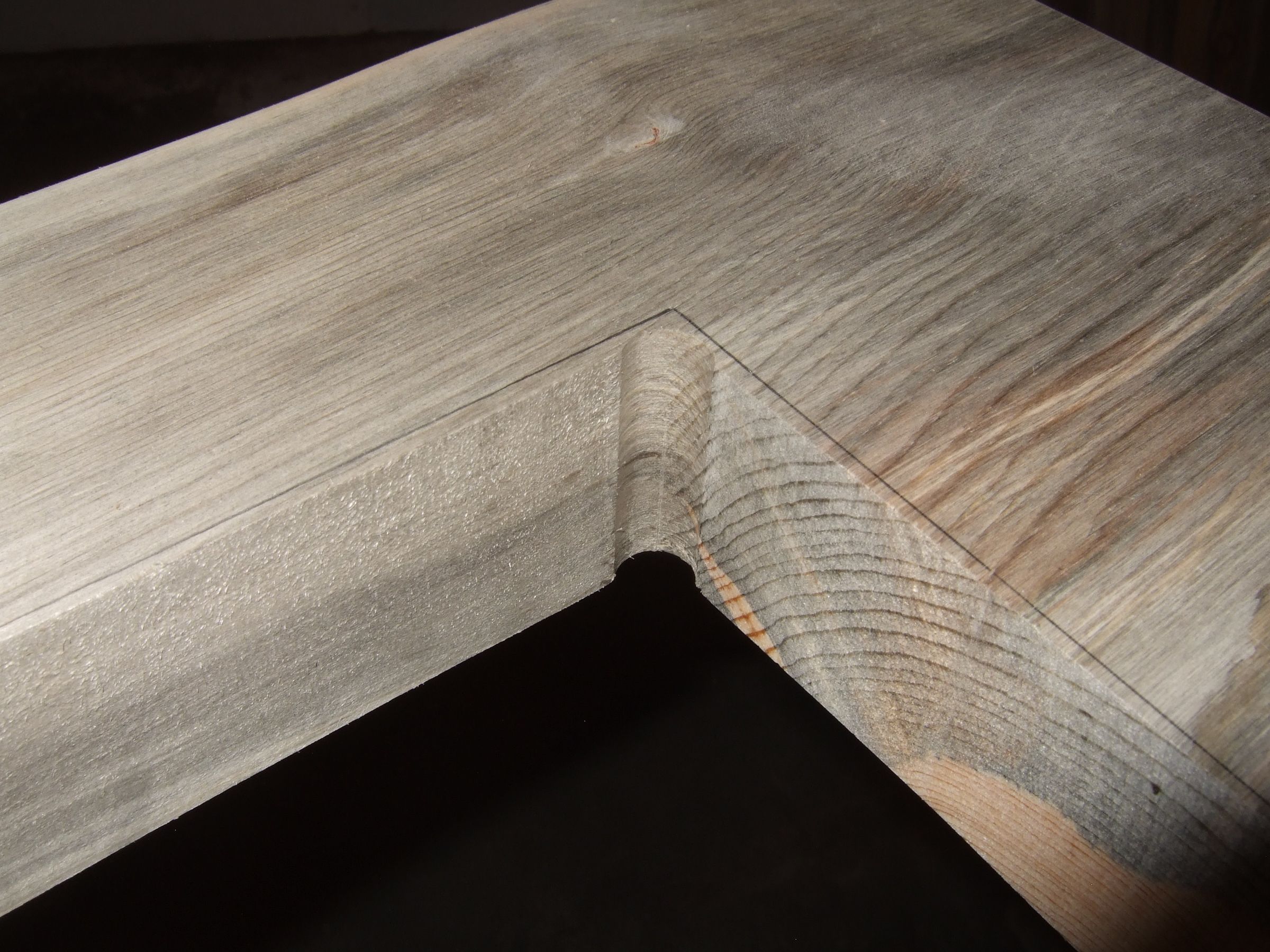 17" Picture Frame Made From Single Piece Wood Slab (for Digital Picture ...