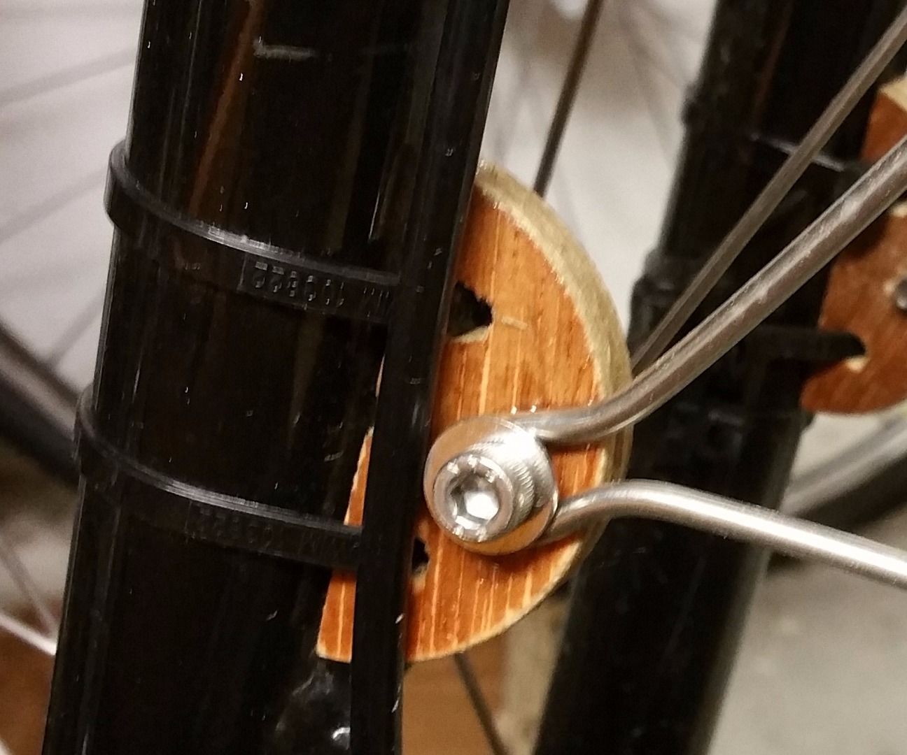 Wooden Mudguard Mounts/eyelets - Instructables