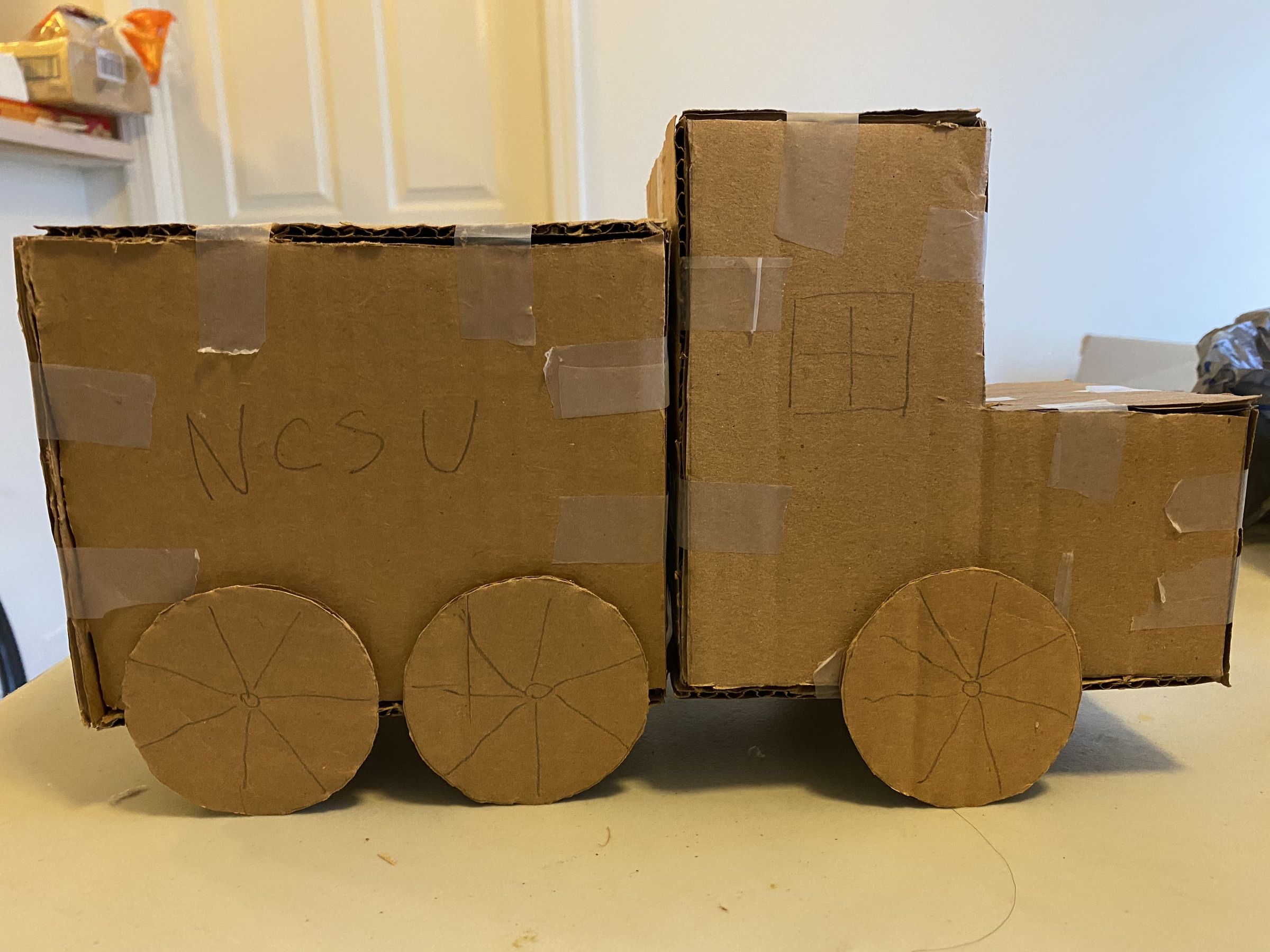 Build a Truck Out of Cardboard : 6 Steps - Instructables