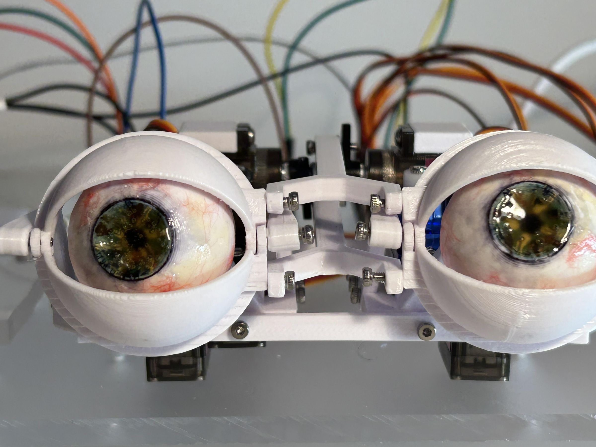 DIY Compact 3D Printed Animatronic Eye Mechanism : 4 Steps (with Pictures) - Instructables