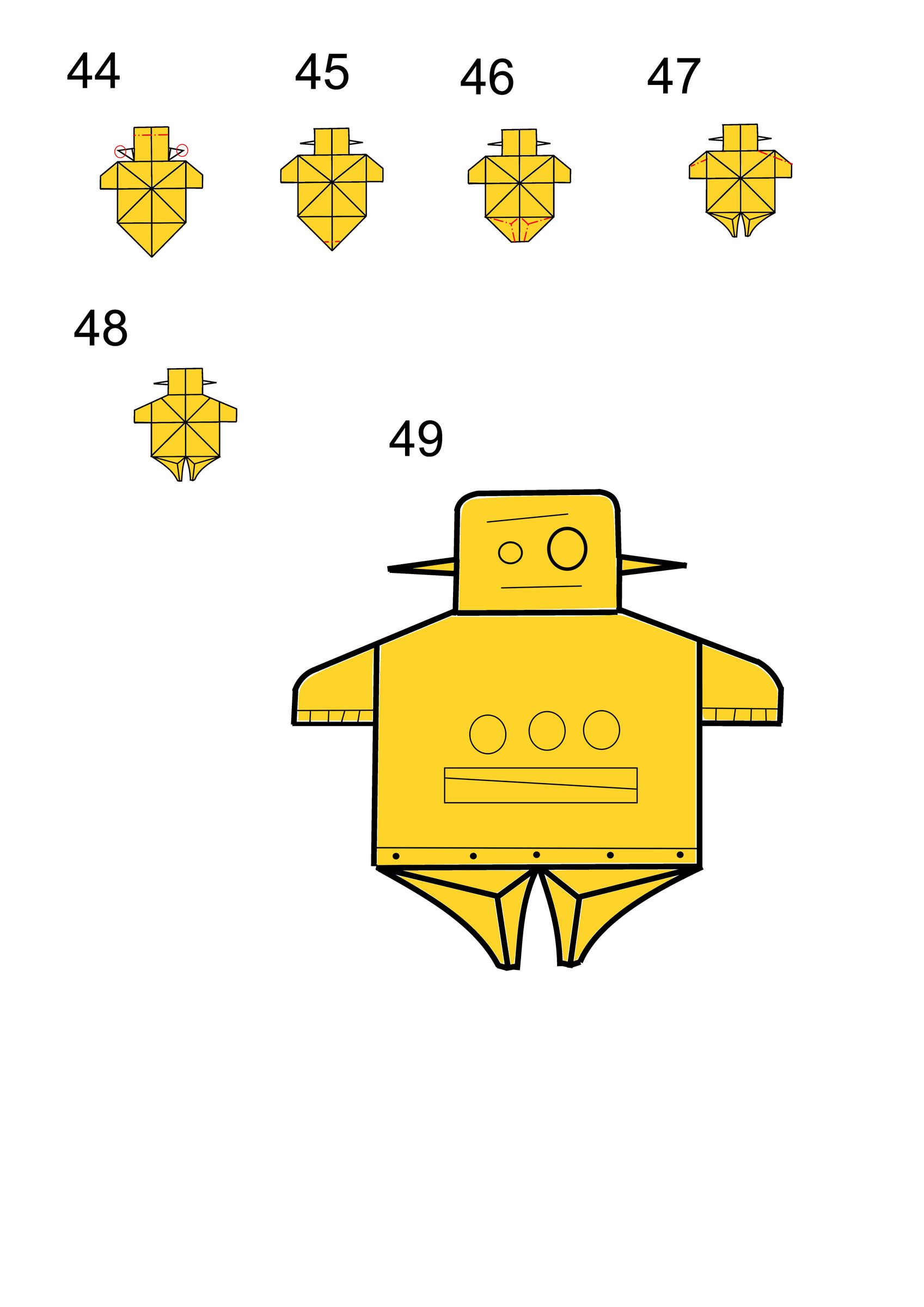 Origami Instructable Robot : 5 Steps (with Pictures) - Instructables