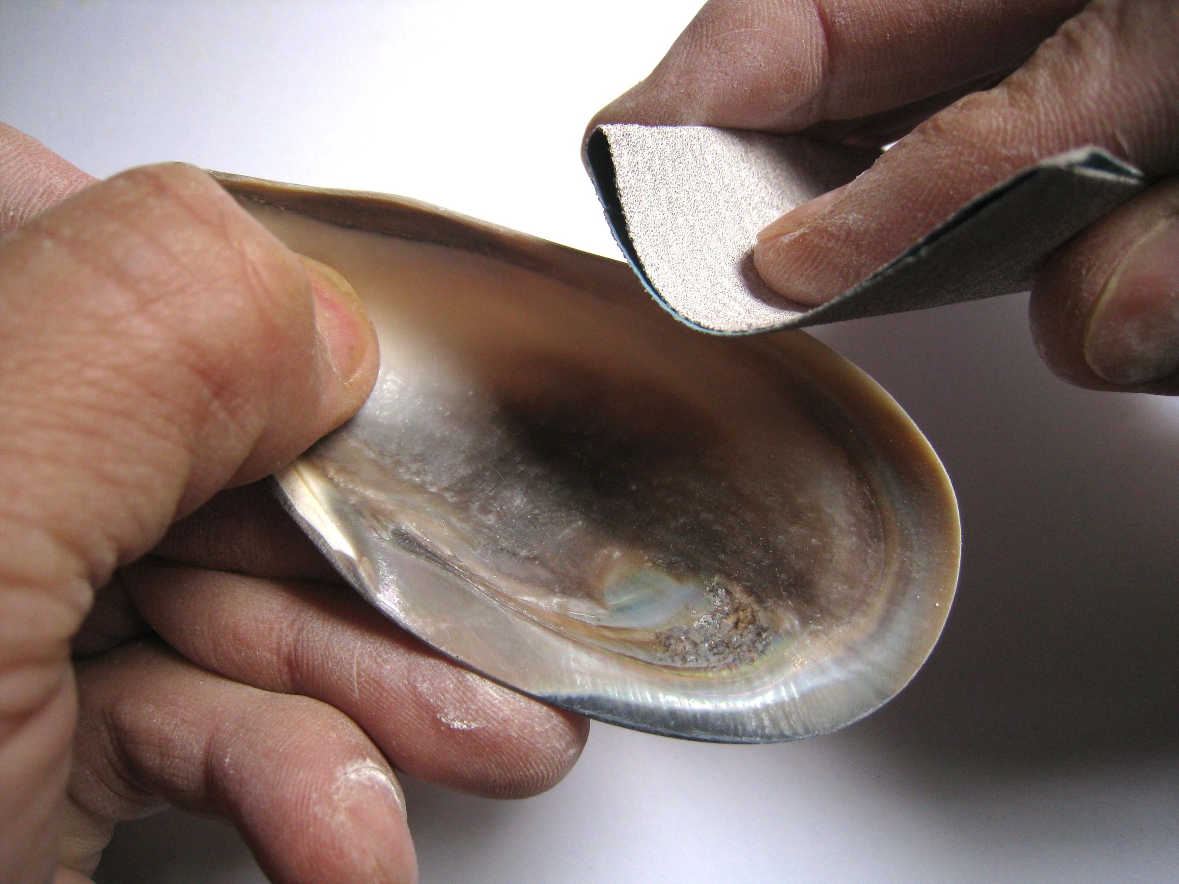Chinese Soup Spoon Making Out of Mussel : 6 Steps - Instructables