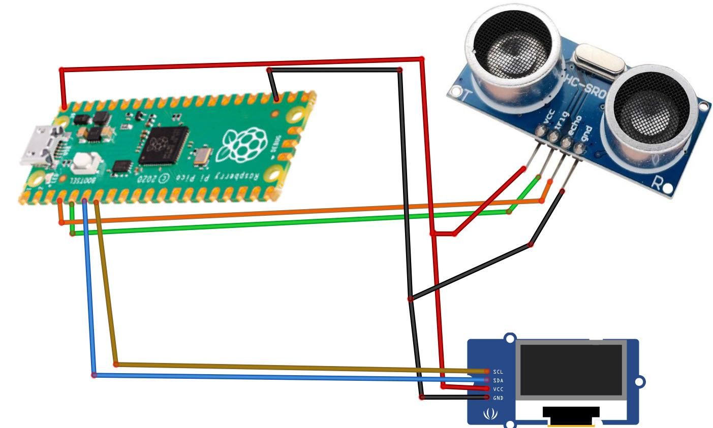 Ultrasonic Sensor HC-SR04 with Raspberry Pi Pico Tutorial - DFRobot ...