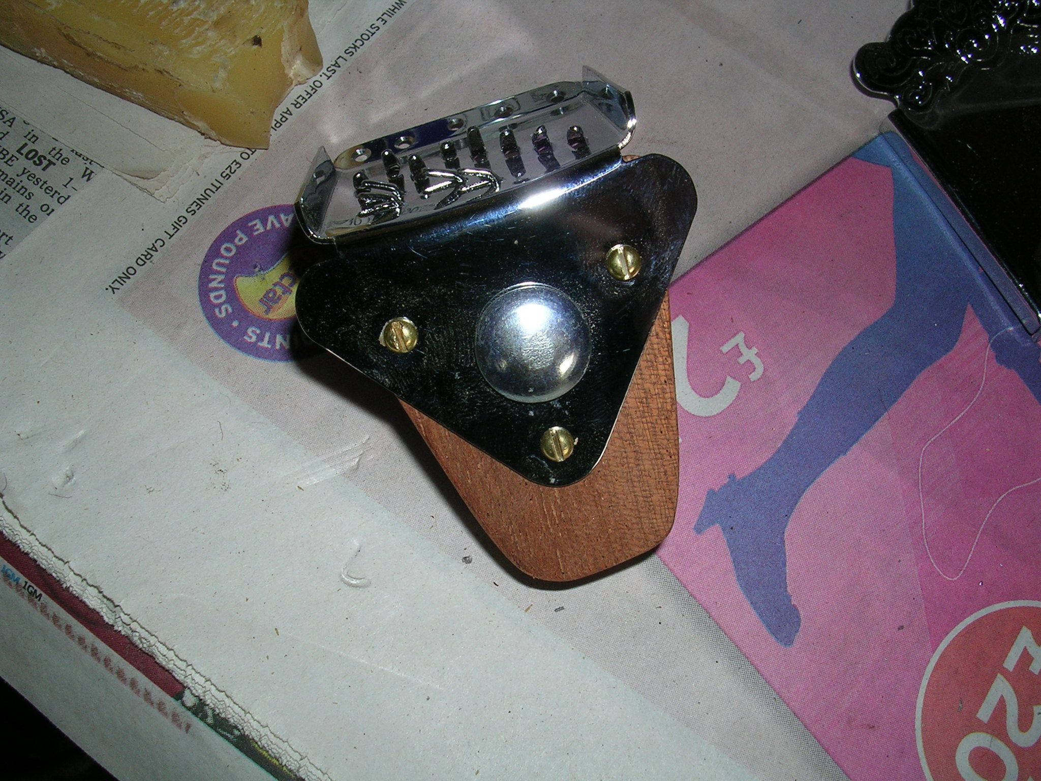 Home Made 5 String Banjo, Low Budget Built From Parts and Some Scrap ...