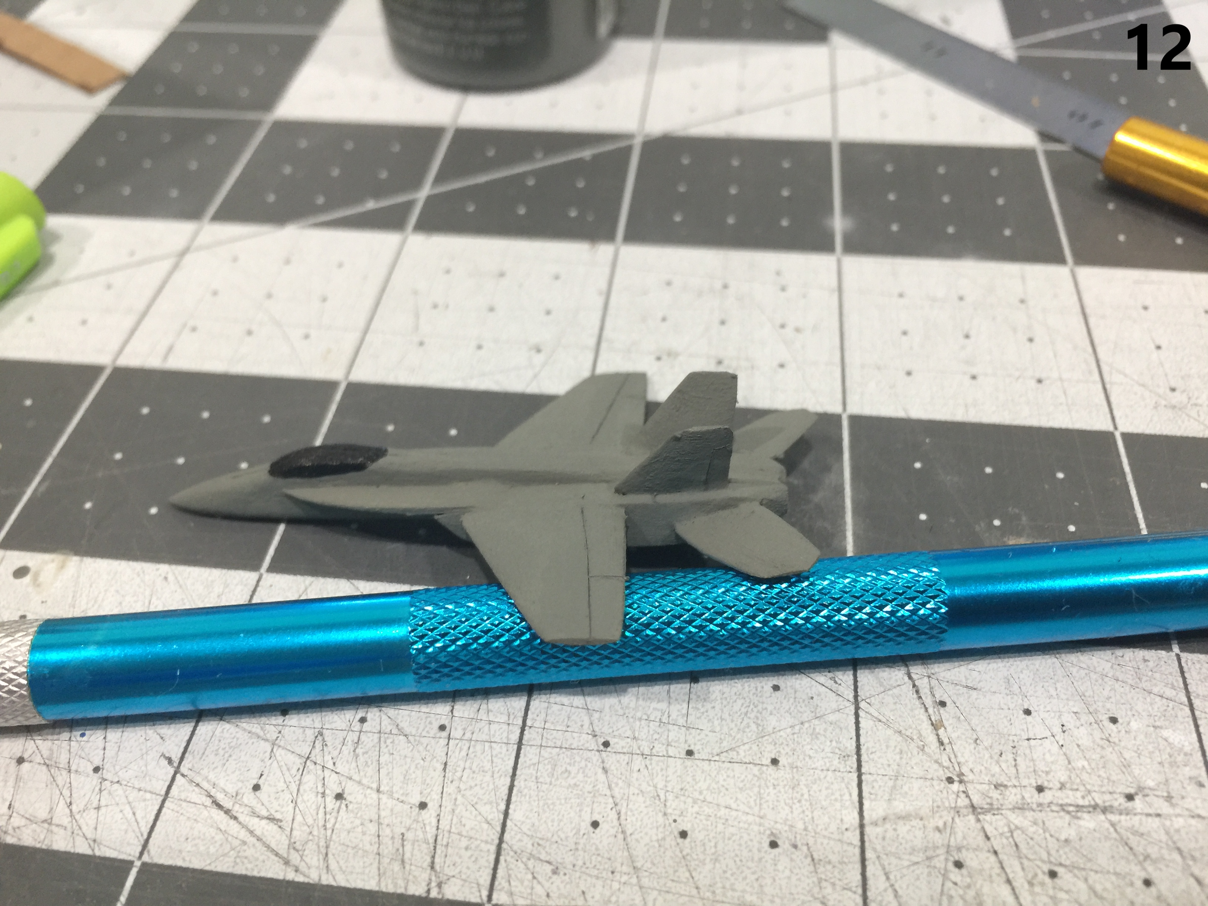 F-18 Super Hornet Out of Popsicle Sticks : 3 Steps (with Pictures ...