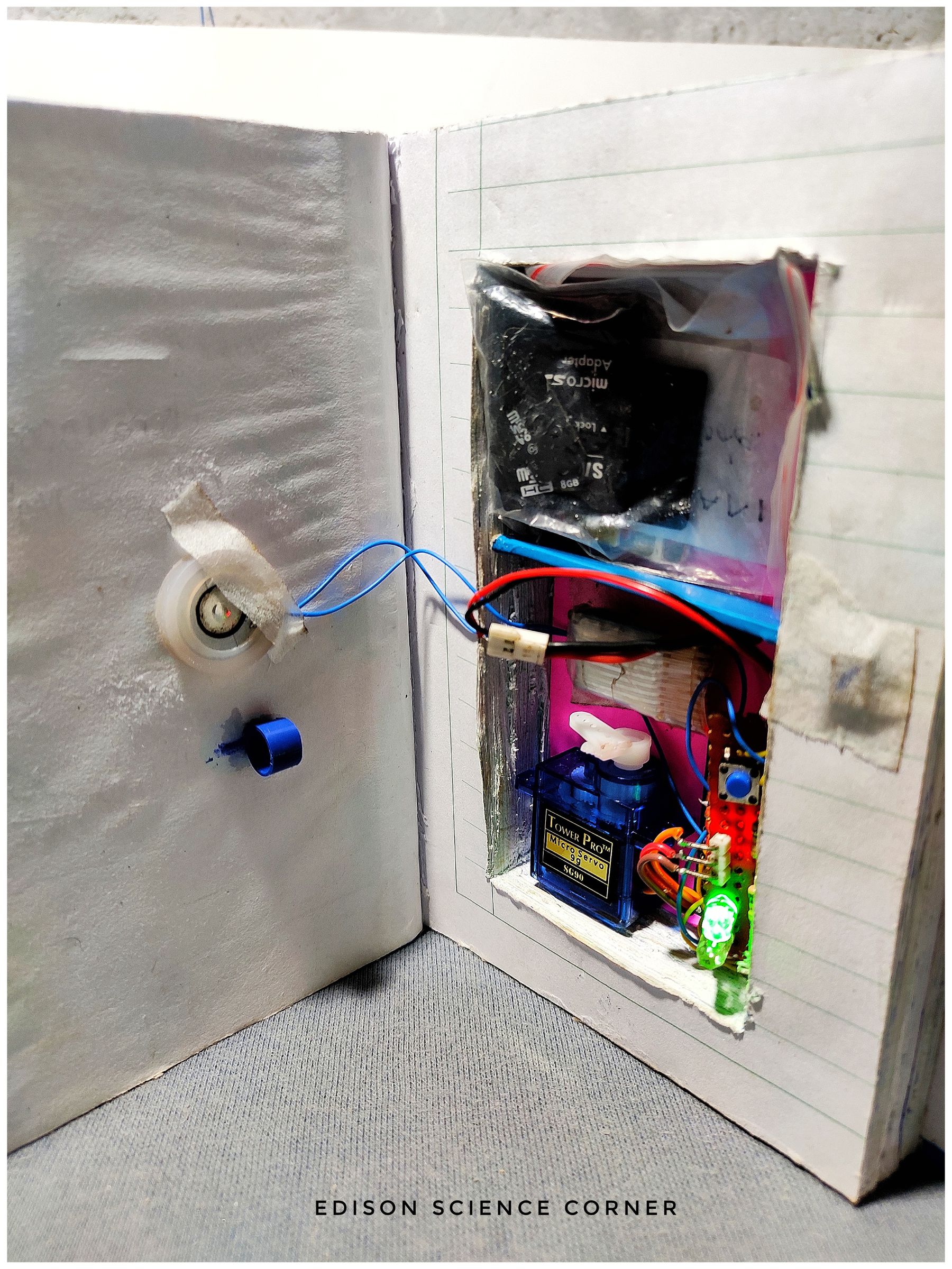 Mysterious BOOK With Secret Knock Lock : 11 Steps (with Pictures ...