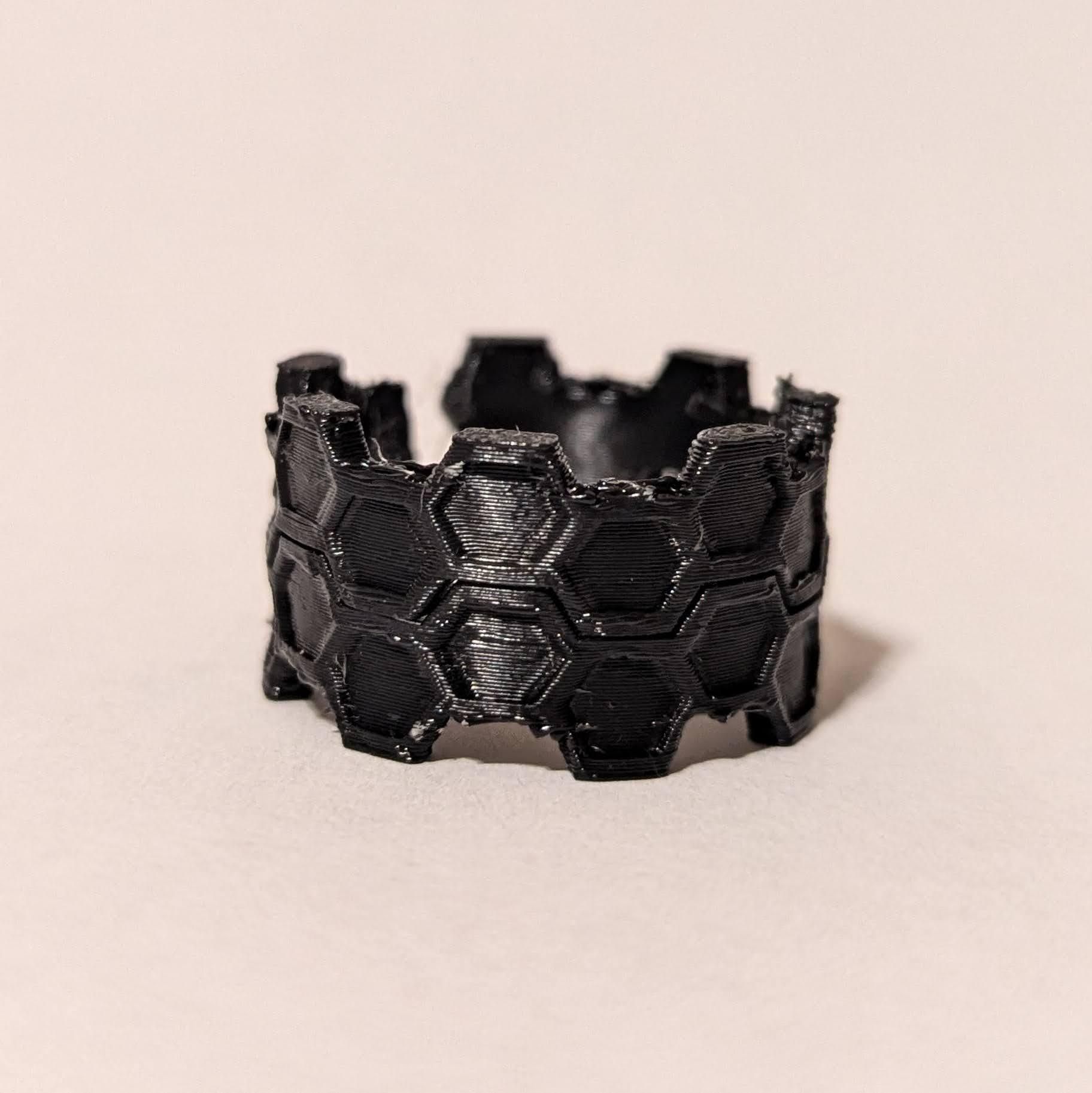 Geometric Honeycomb Ring : 10 Steps (with Pictures) - Instructables