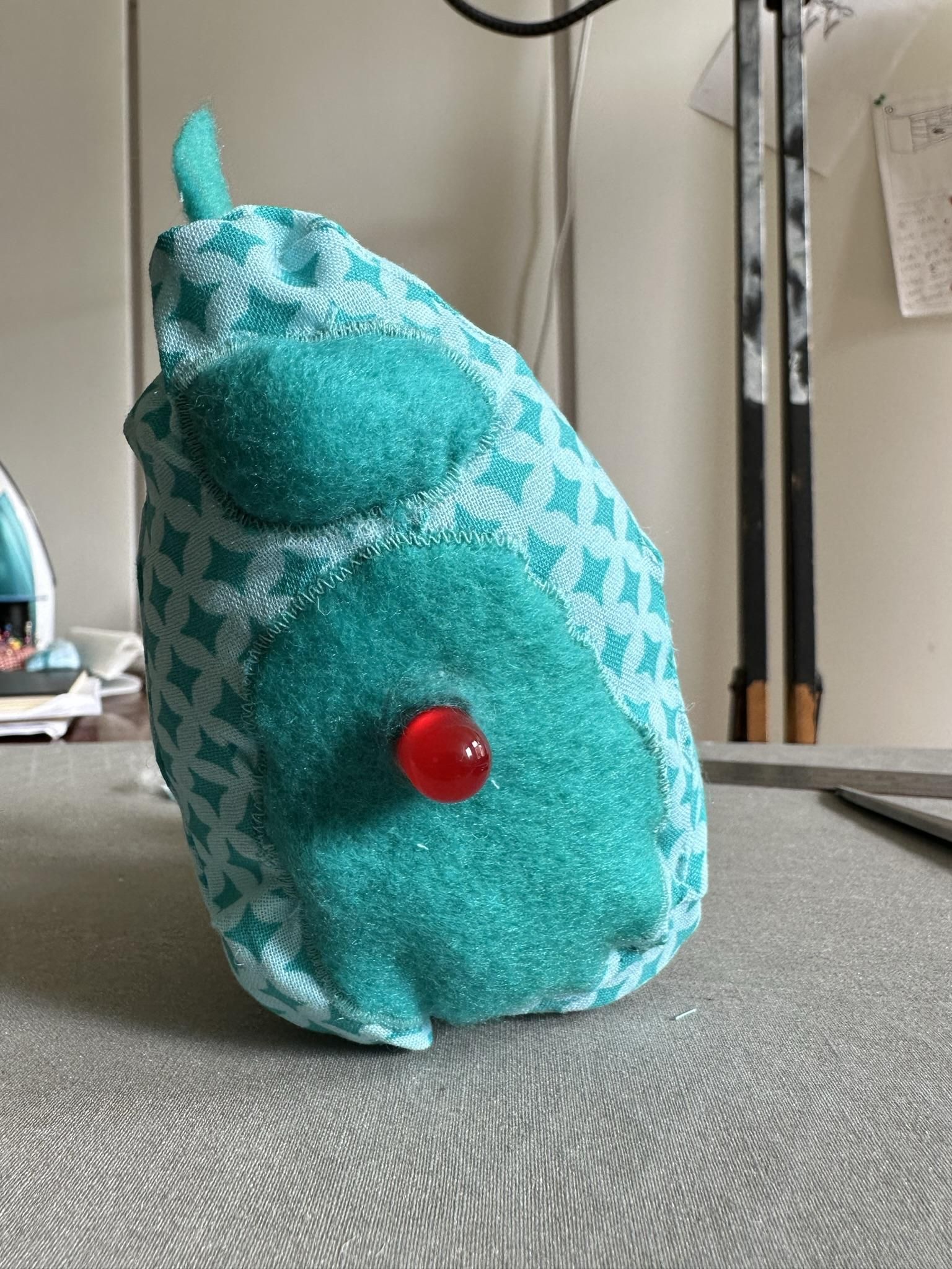 Soft-sensor-saurus | an E-textile Soft Sensor Soft Toy With LED Light ...