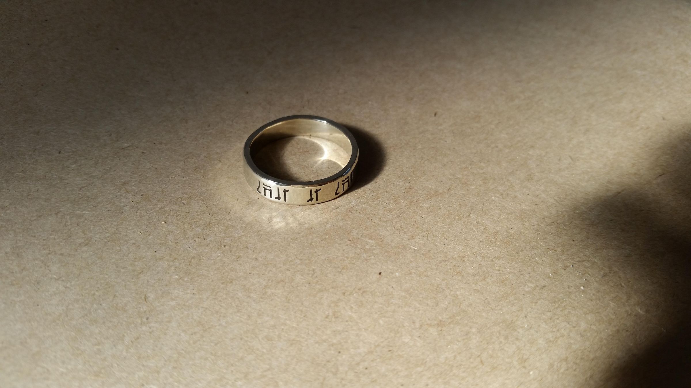 This Is the Way... Hand-forged & Etched Ring : 8 Steps (with Pictures ...