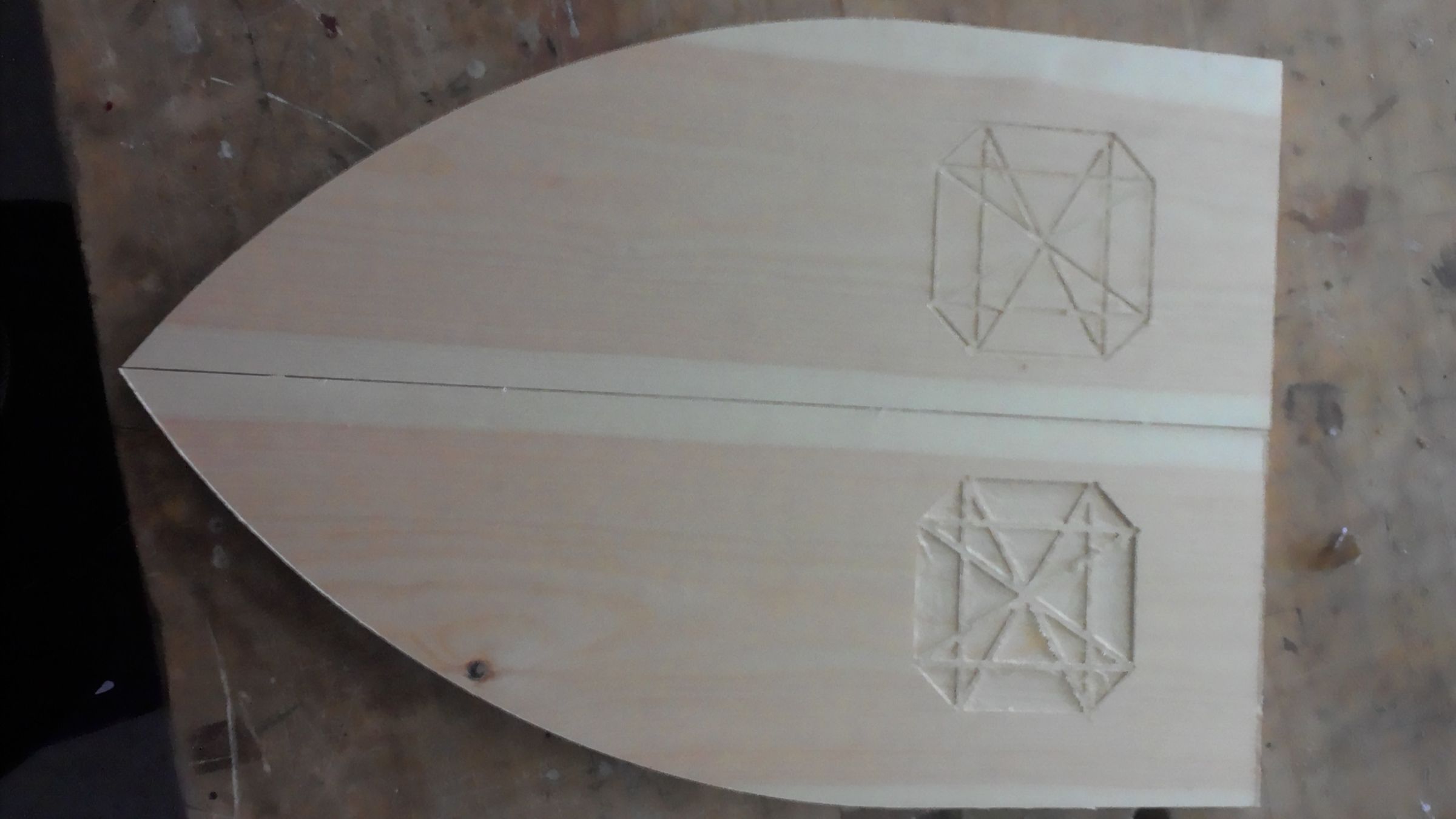 How to Make a Wooden Shield With a Poly Finish : 9 Steps - Instructables