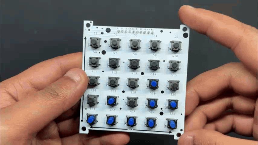 Custom 5x5 Keypad : 6 Steps (with Pictures) - Instructables