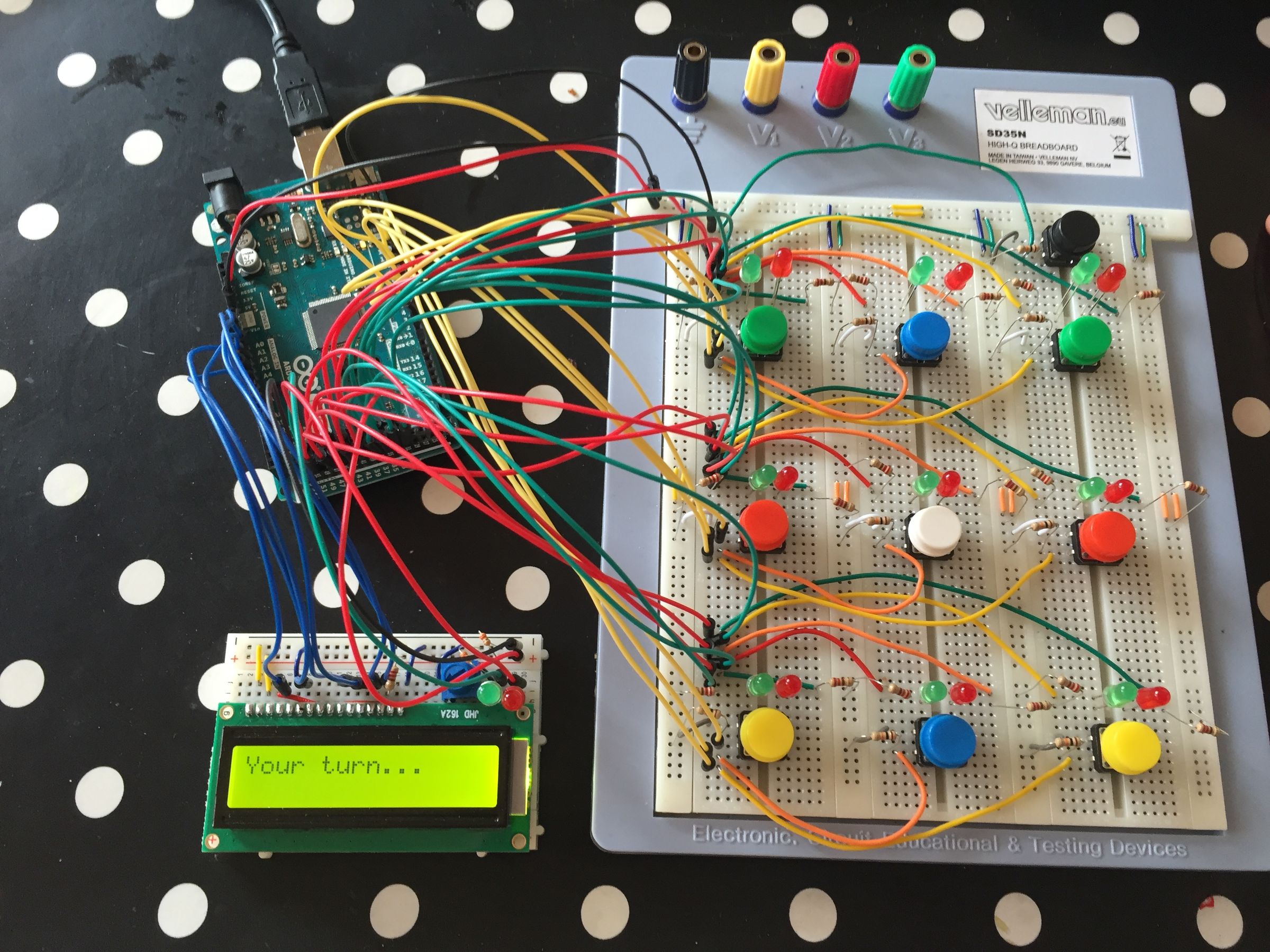 Intelligent Arduino Uno & Mega Tic Tac Toe (Noughts and Crosses) : 5 ...