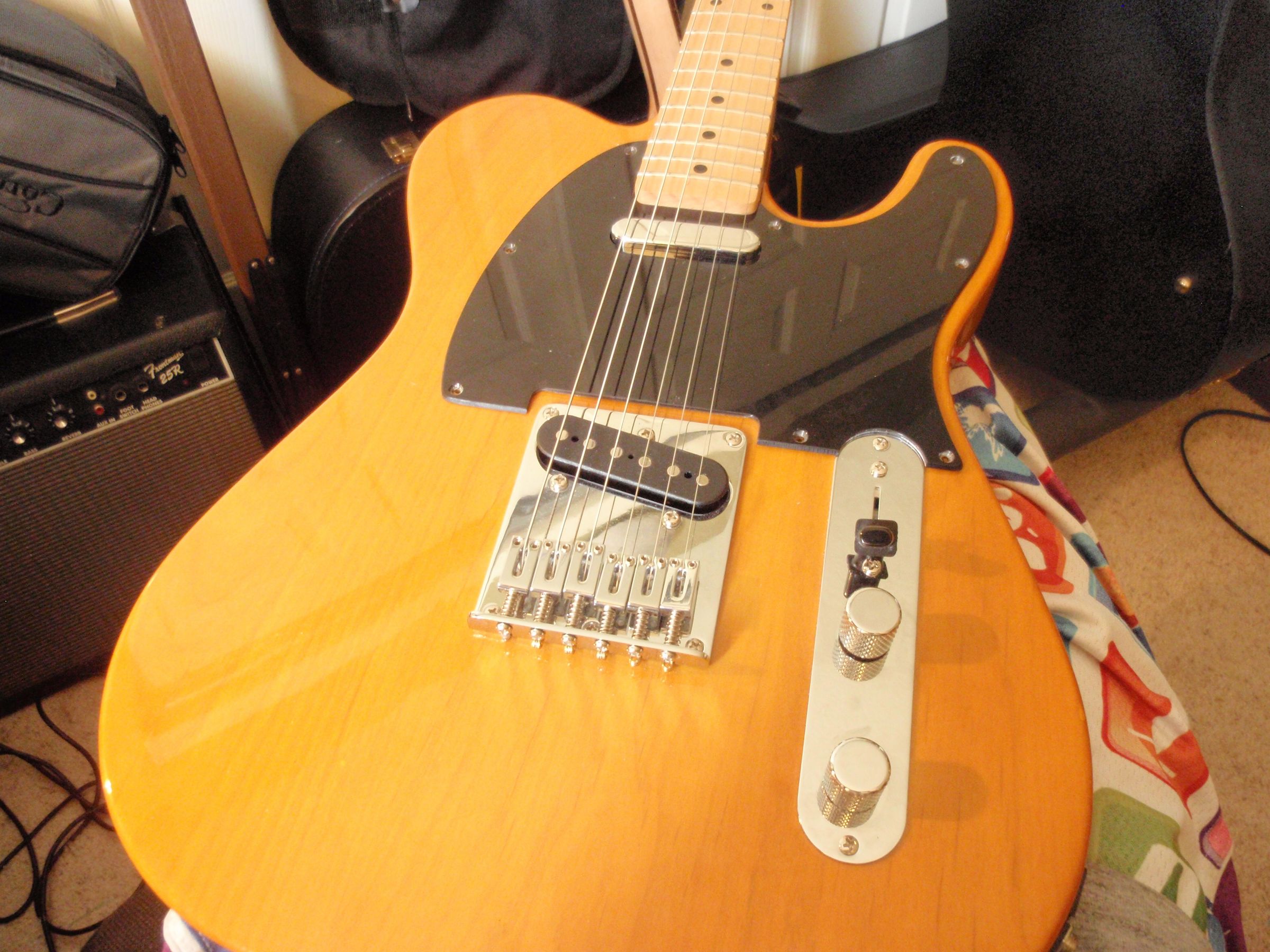My Minimalist Tele Pickguard - Instructables