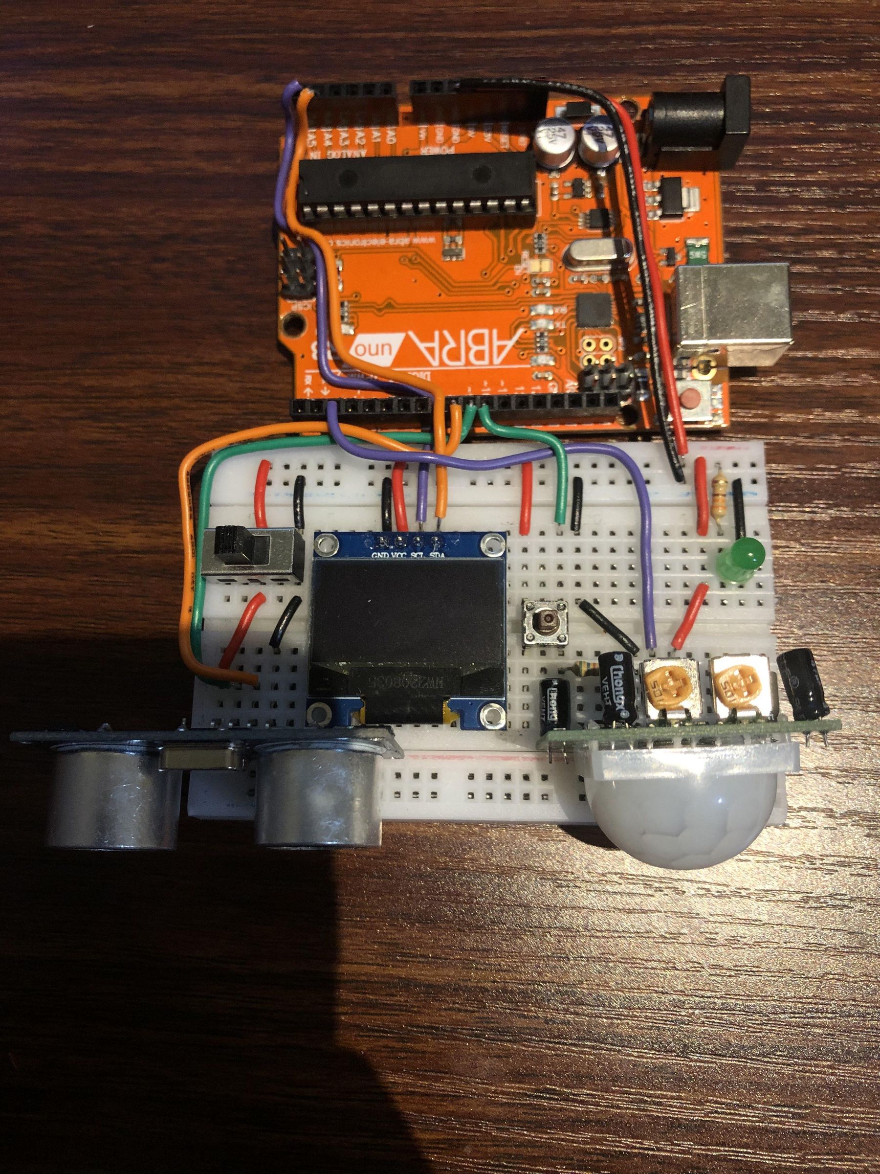 Arduino Motion Activated Distance Sensor : 4 Steps - Instructables