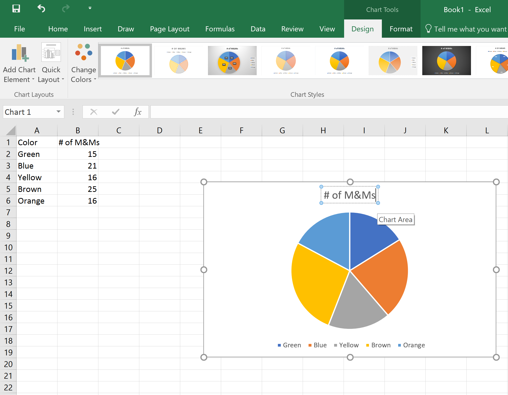How to Create a Graph in MS Excel 2016 : 6 Steps - Instructables