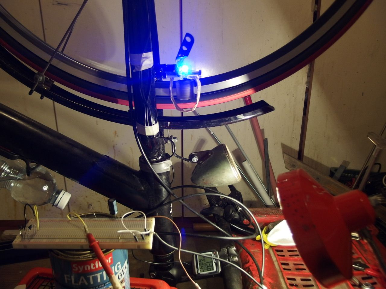 DIY Contactless Magnetic Induction Bike Dynamo : 7 Steps - Instructables