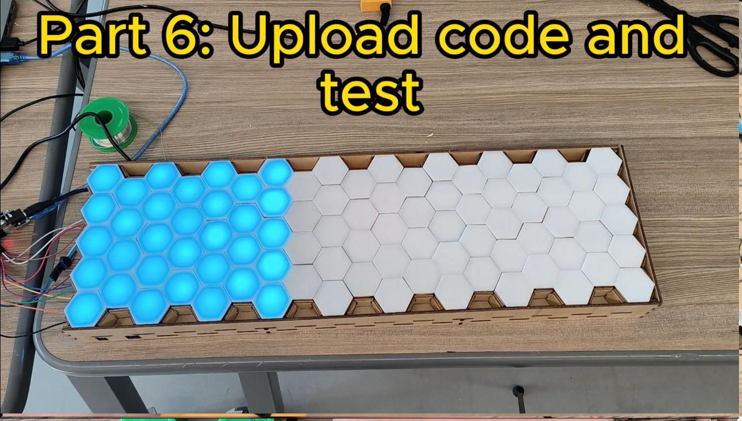 INTERACTIVE LED WALL & CLOCK! : 8 Steps (with Pictures) - Instructables