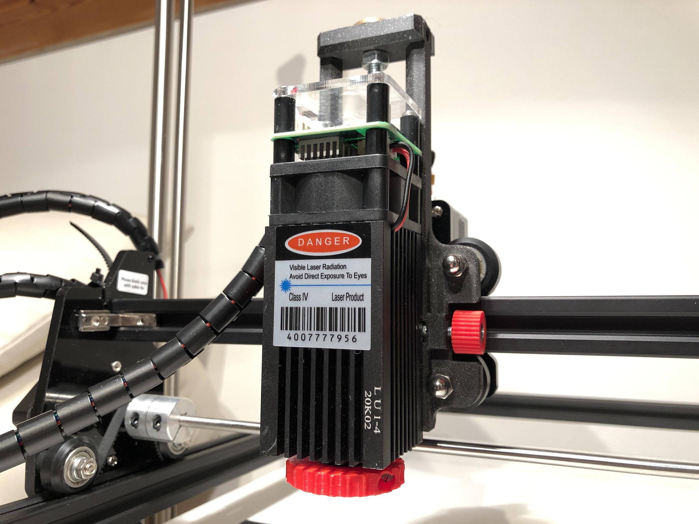 Laser Lifter - Ortur Laser Master 2 (20W) - 3D Printed : 10 Steps (with ...