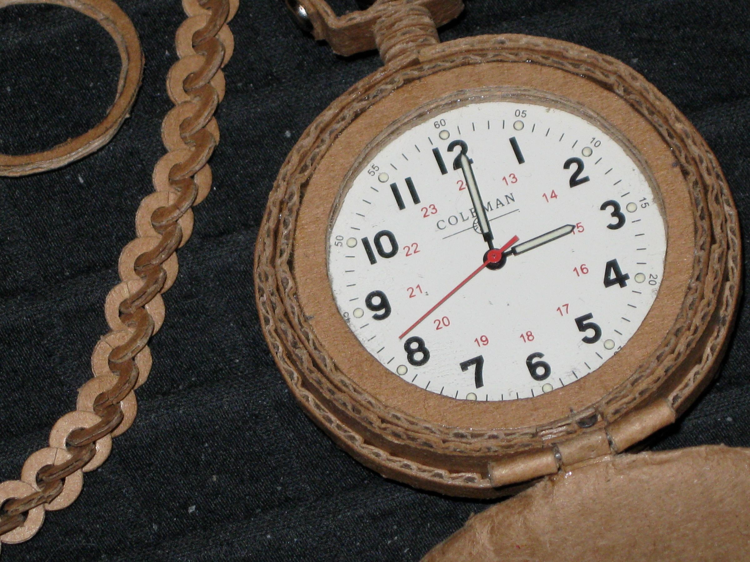 Cardboard Pocketwatch - Instructables