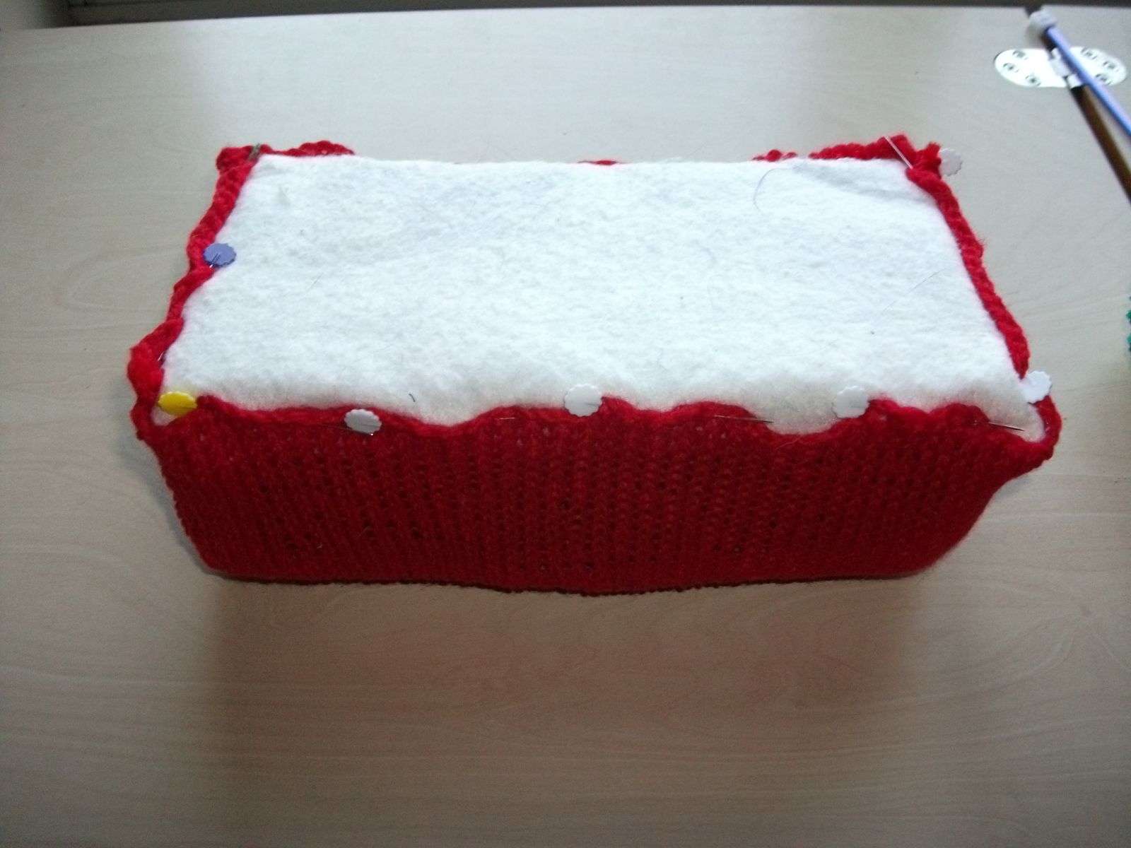 How to Knit a Giant Lego Brick Doorstop : 6 Steps (with Pictures ...