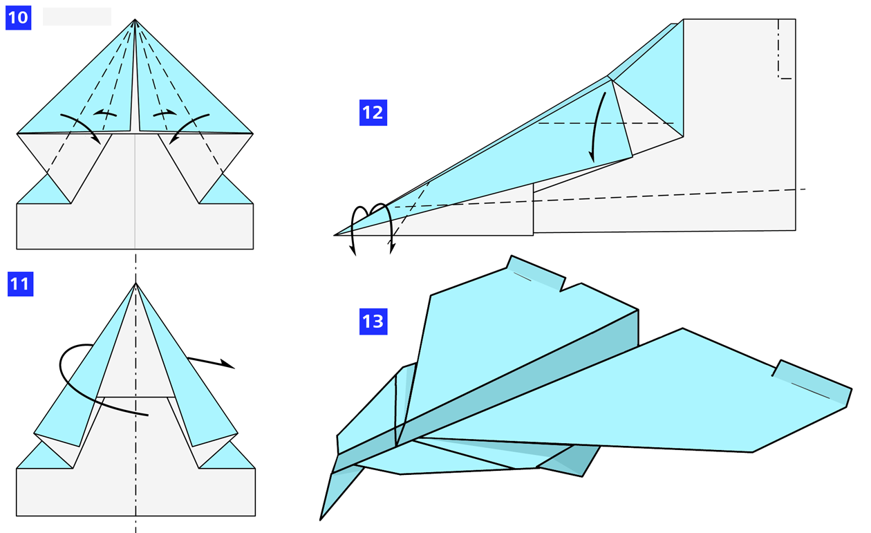 Paper Concorde That Flies : 4 Steps (with Pictures) - Instructables
