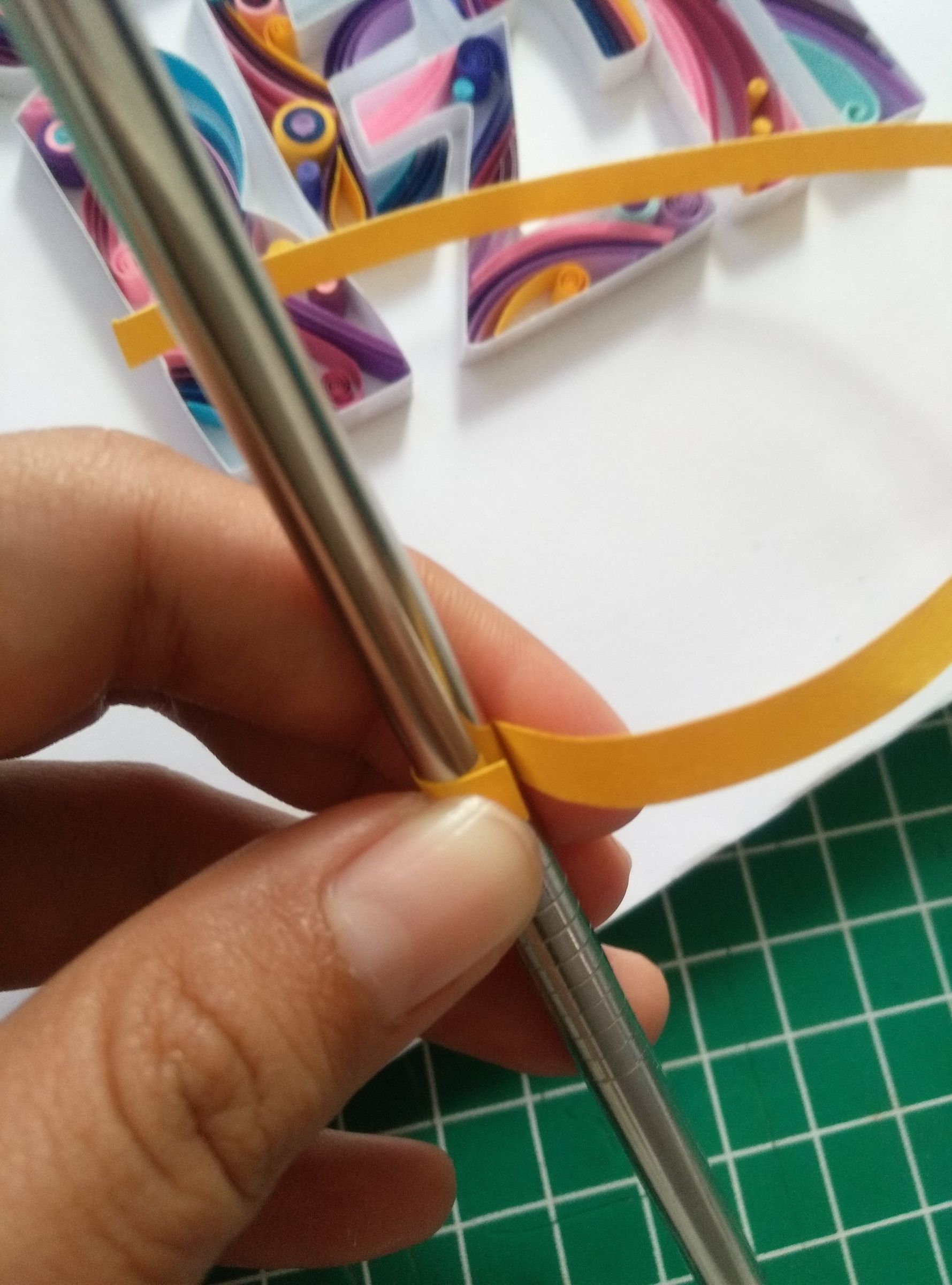 Paper Quilling Typography : 6 Steps (with Pictures) - Instructables