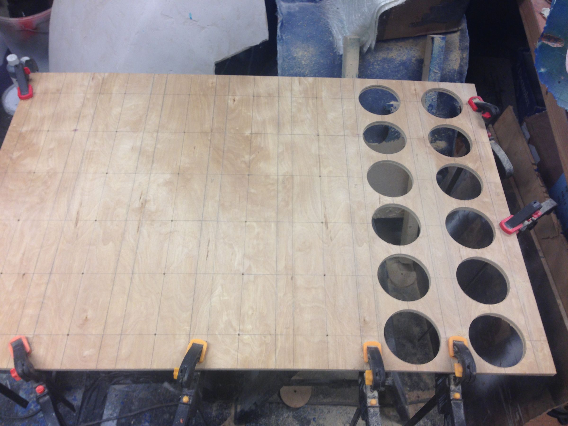 Giant Wooden Connect Four : 8 Steps (with Pictures) - Instructables