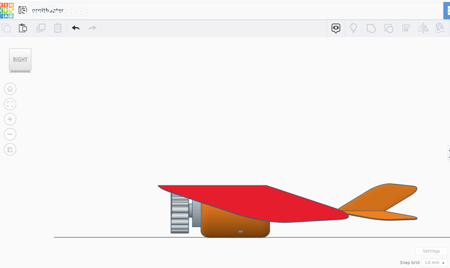 Make an Ornithopter by 3D Design Tinkercad : 4 Steps - Instructables